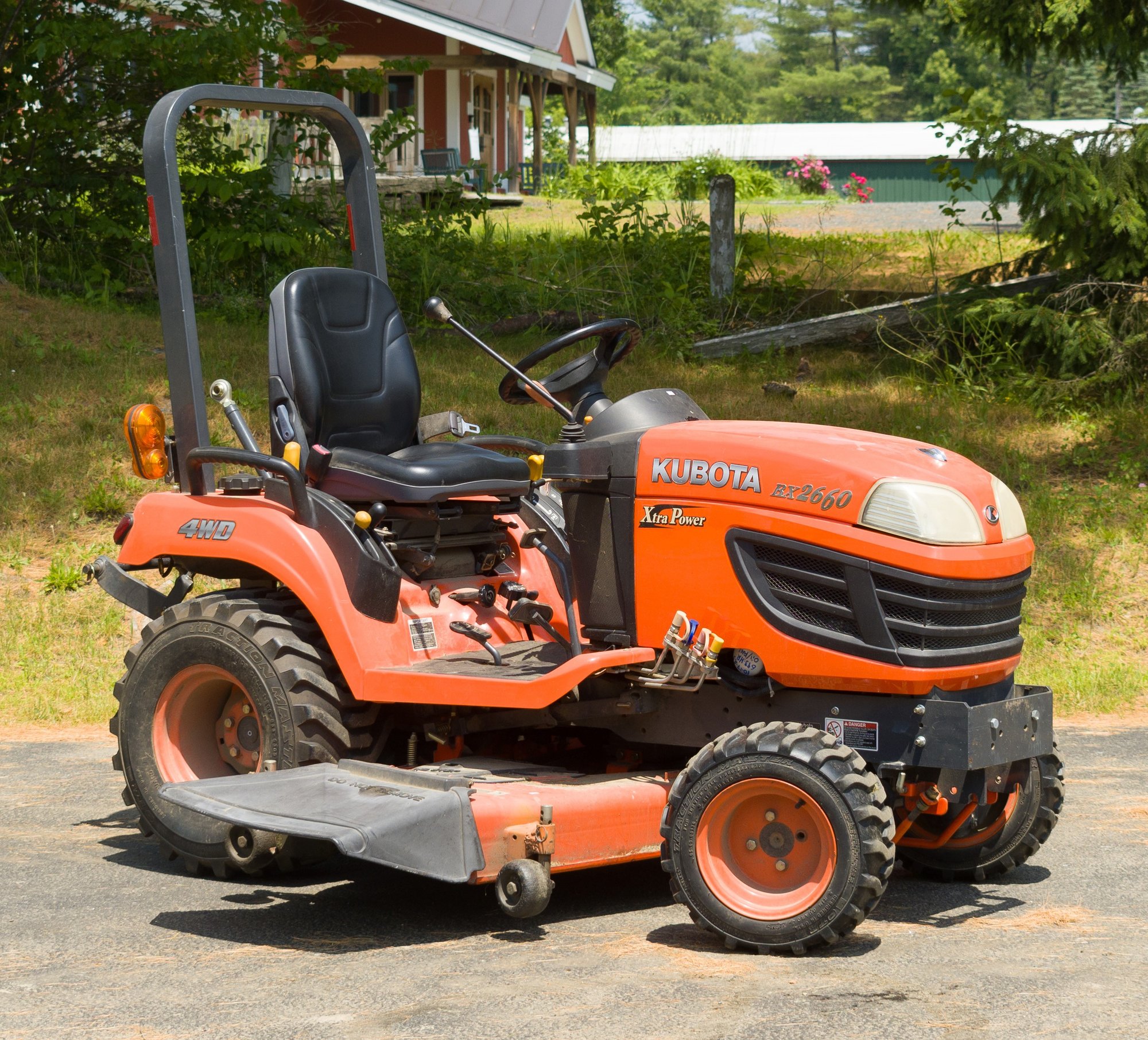 2010 Kubota BX2660 Diesel 4x4 Tractor With Mower (NH Pick Up & Delivery ...