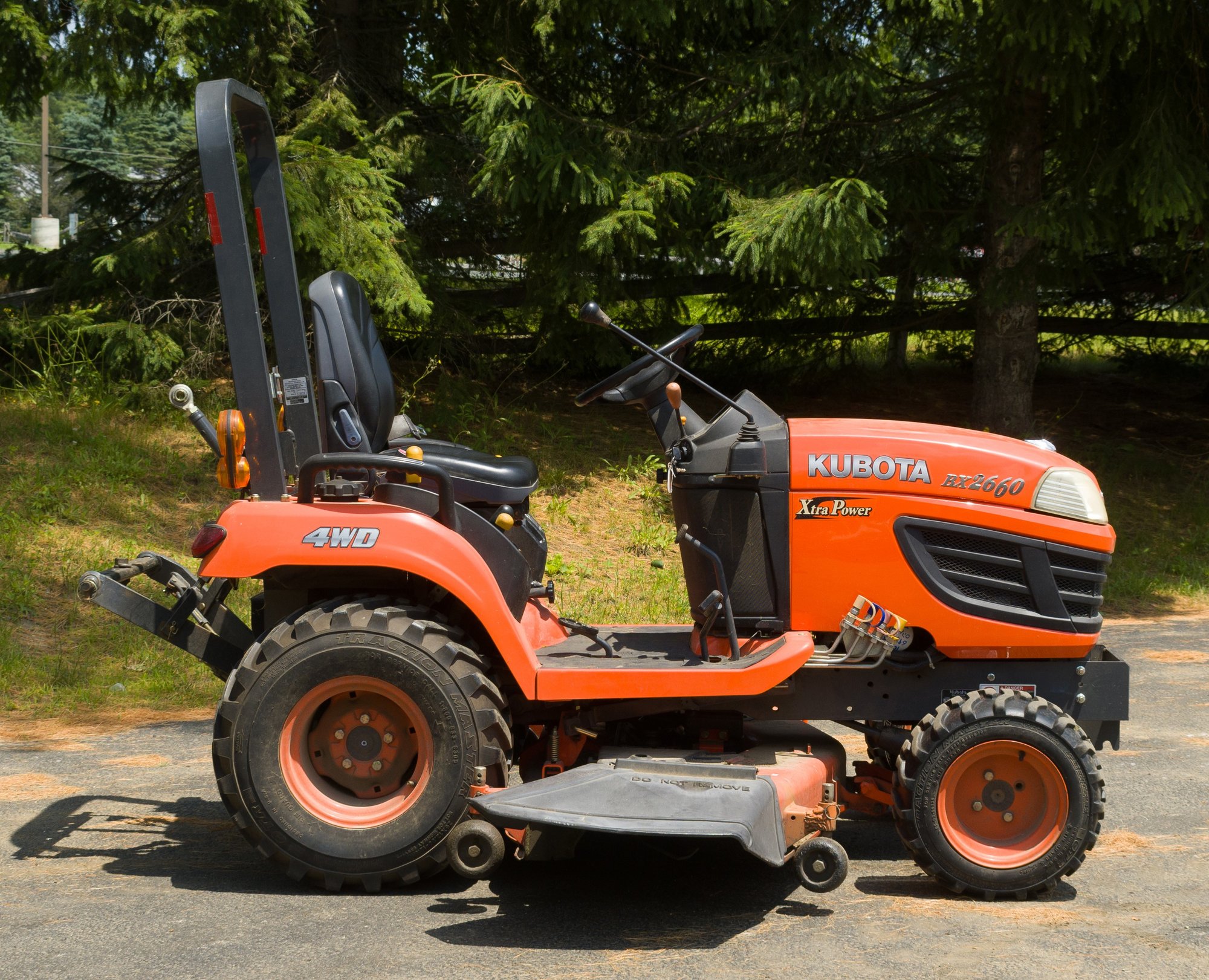 2010 Kubota BX2660 Diesel 4x4 Tractor With Mower (NH Pick Up & Delivery ...