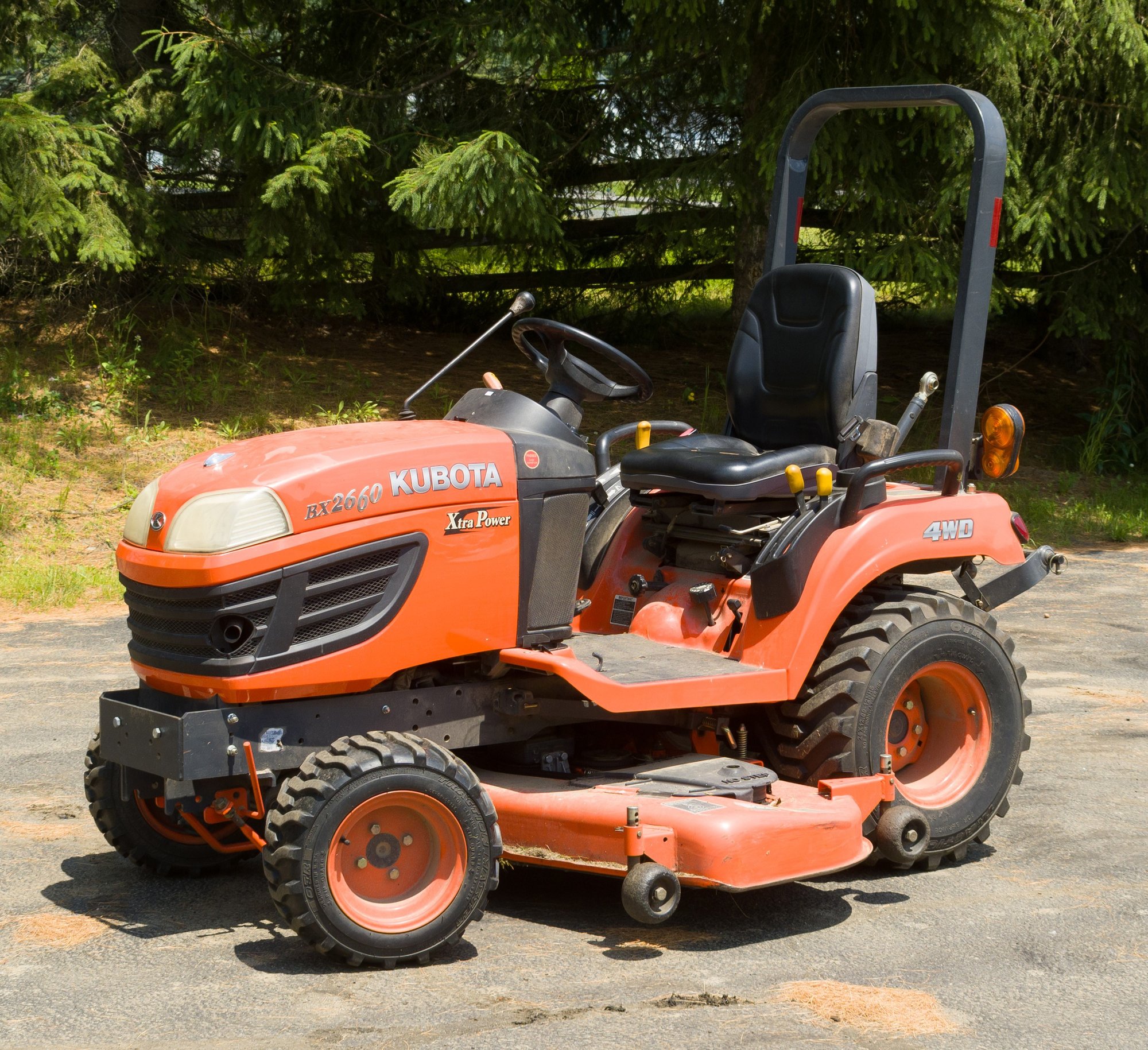 2010 Kubota BX2660 Diesel 4x4 Tractor With Mower (NH Pick Up & Delivery ...