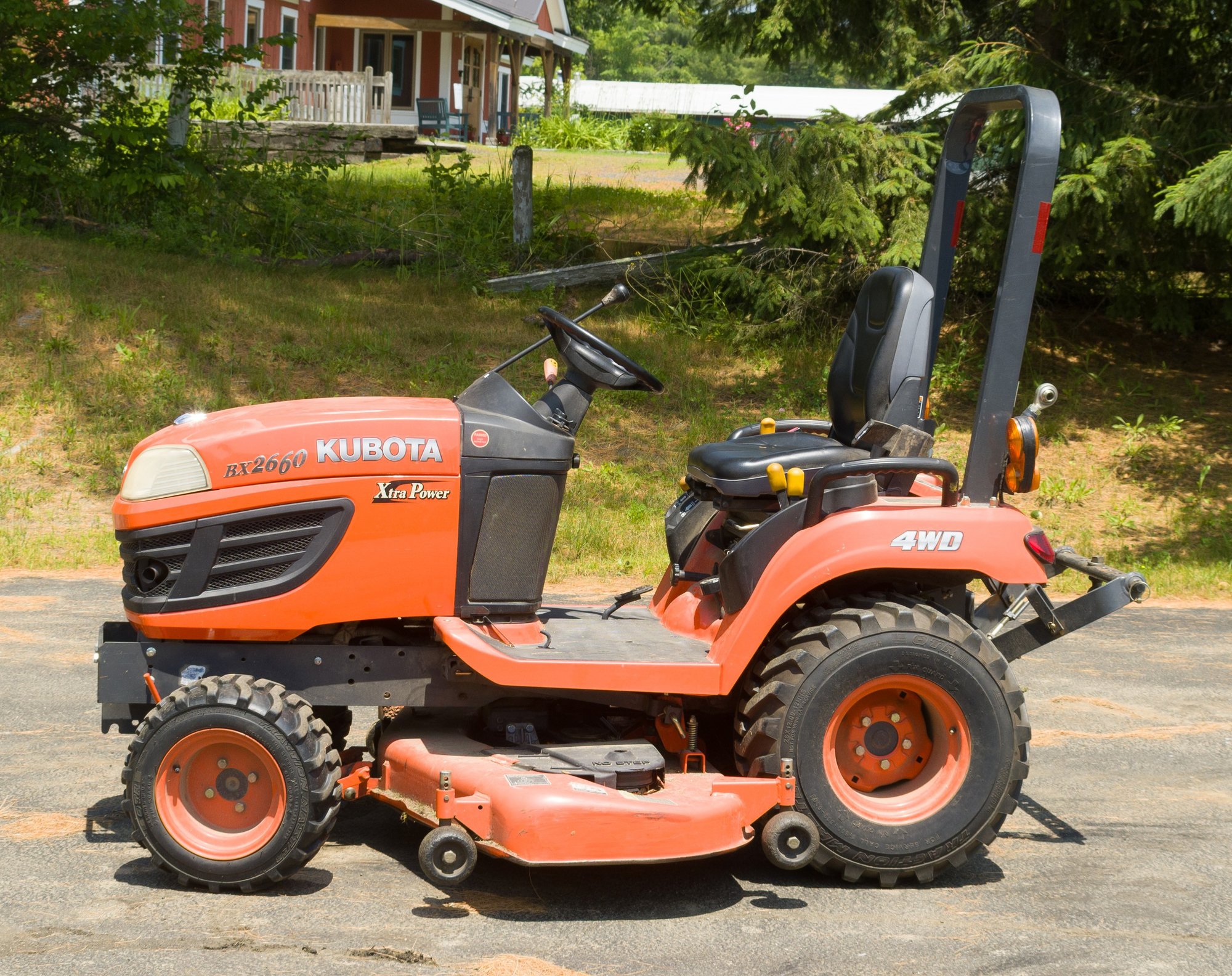 2010 Kubota BX2660 Diesel 4x4 Tractor With Mower (NH Pick Up & Delivery ...