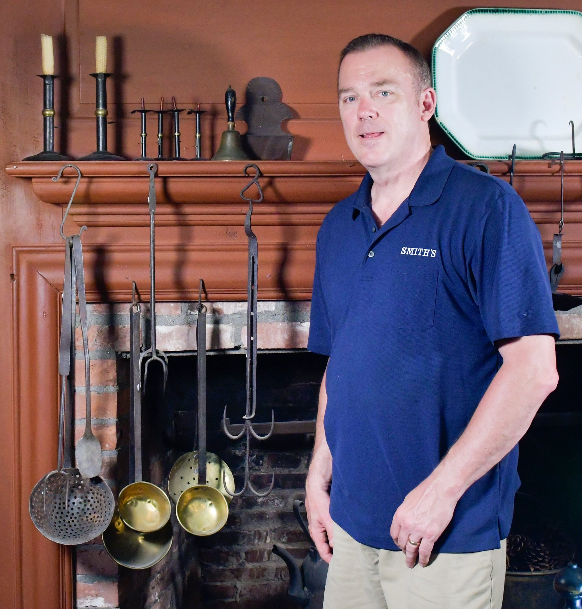 Hog Scraper Candle Stick, Brass Bell, And Match Holder (CTF10) #38805 ...