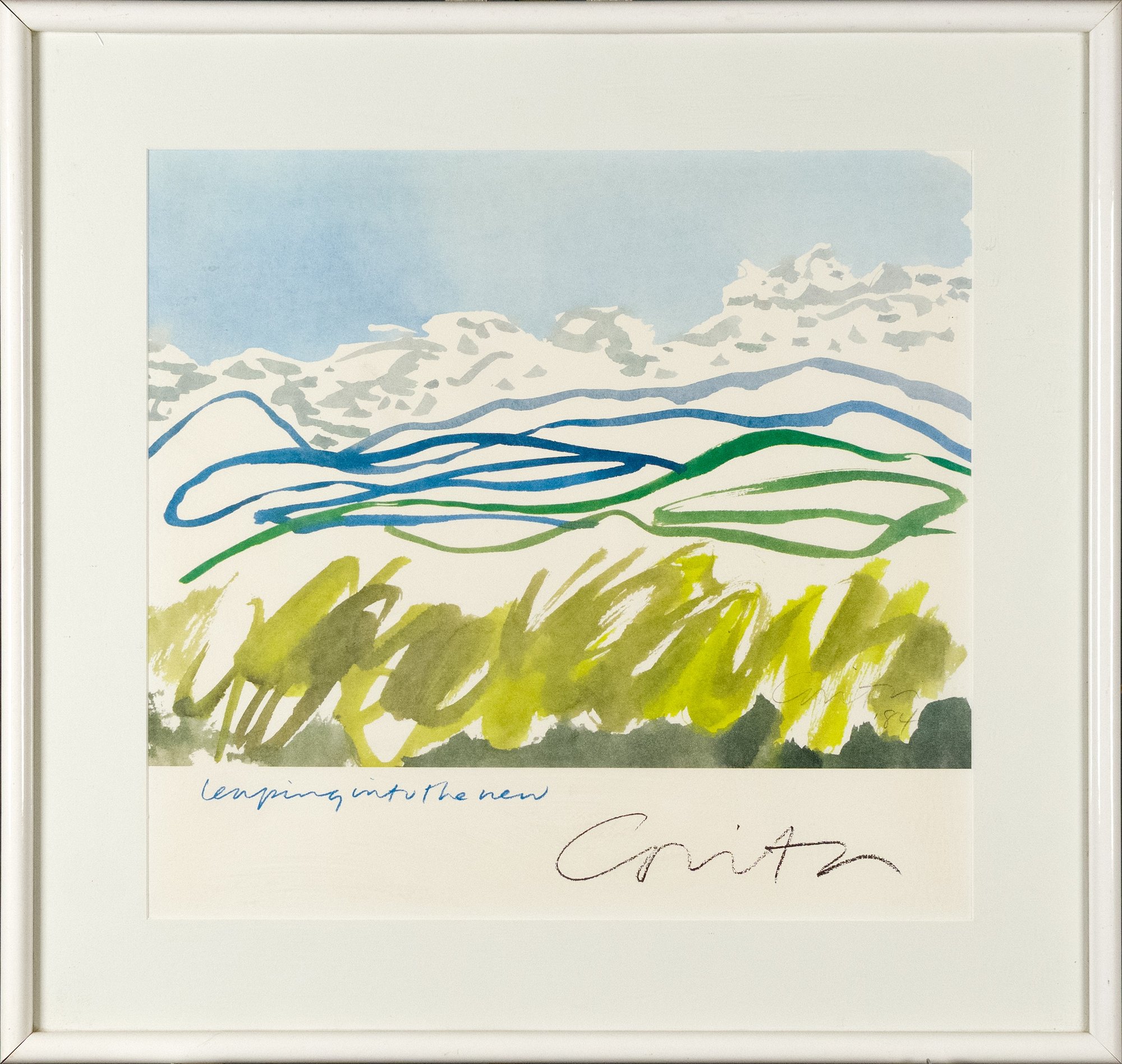 Sister Mary Corita Kent Print, Leaping Into The New (CTF20) #45896 ...