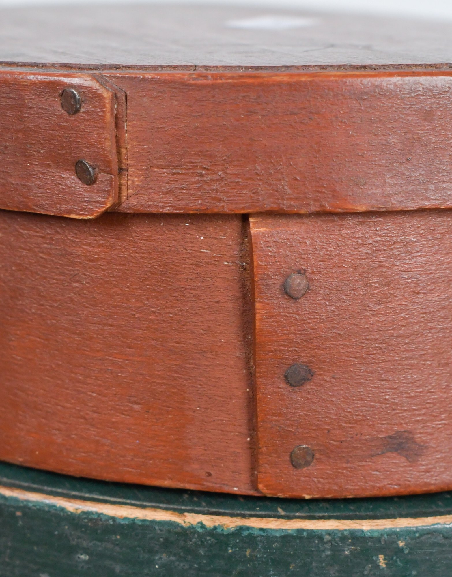 Four Antique Circular Pantry Boxes In Paint, 4 Of 4 (CTF20) #55169 ...