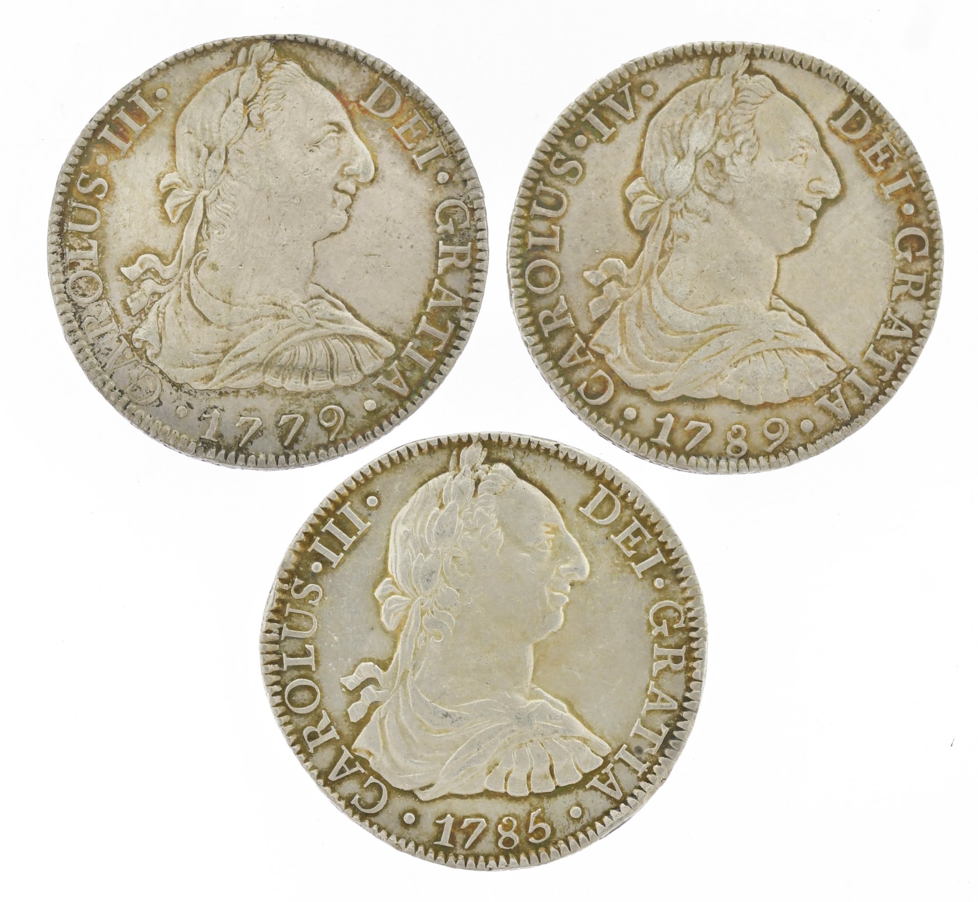 Three 18th C. Mexican Coins (CTF10) #43660 | Auctionninja.com