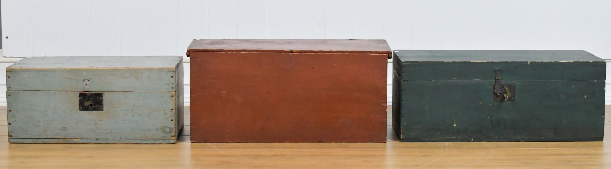 Three Good Antique Lift Top Document Boxes (CTF30) #55123 ...