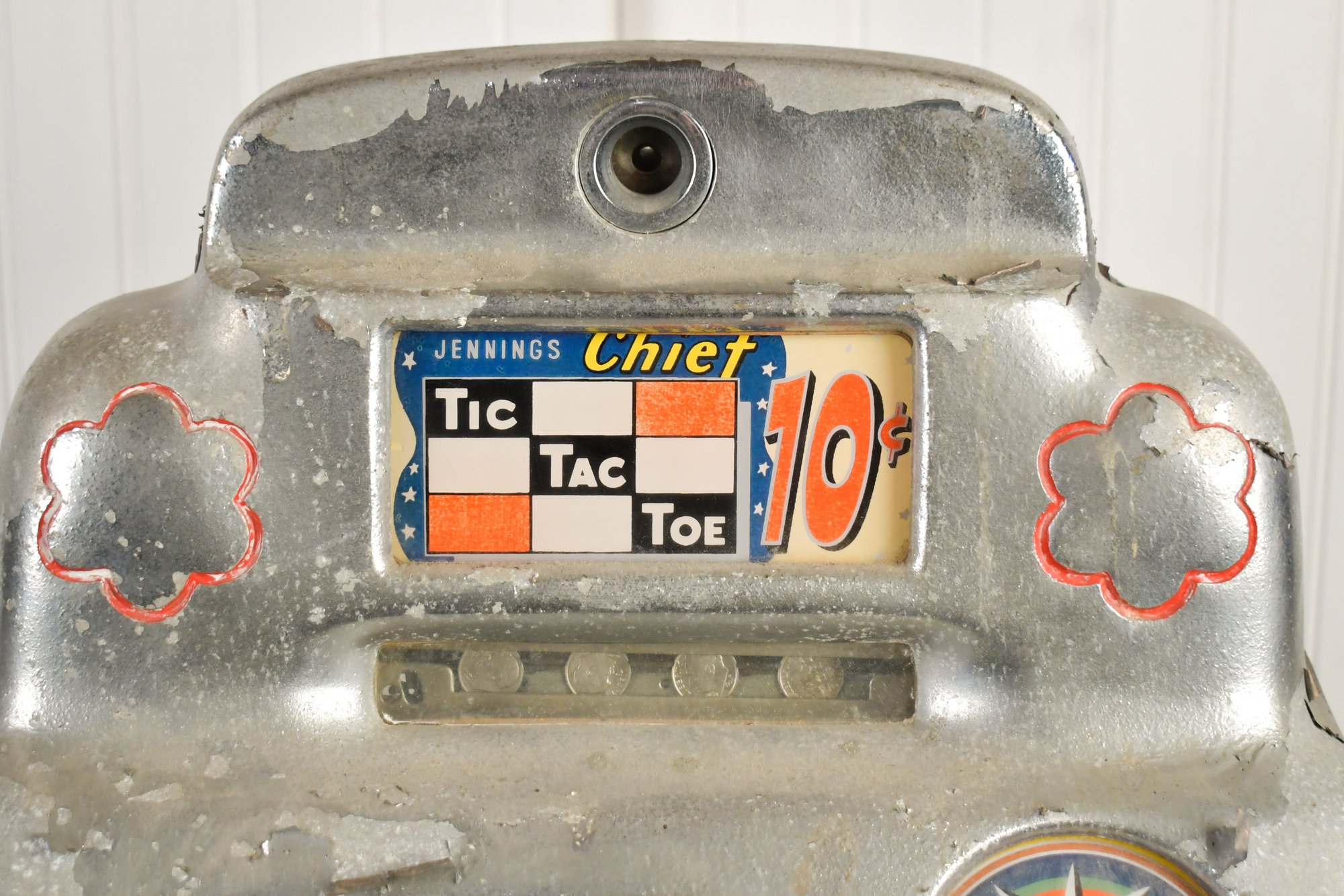 Vintage Jennings Chief Tic Tac Toe Slot Machine (CTF20) #46956 ...