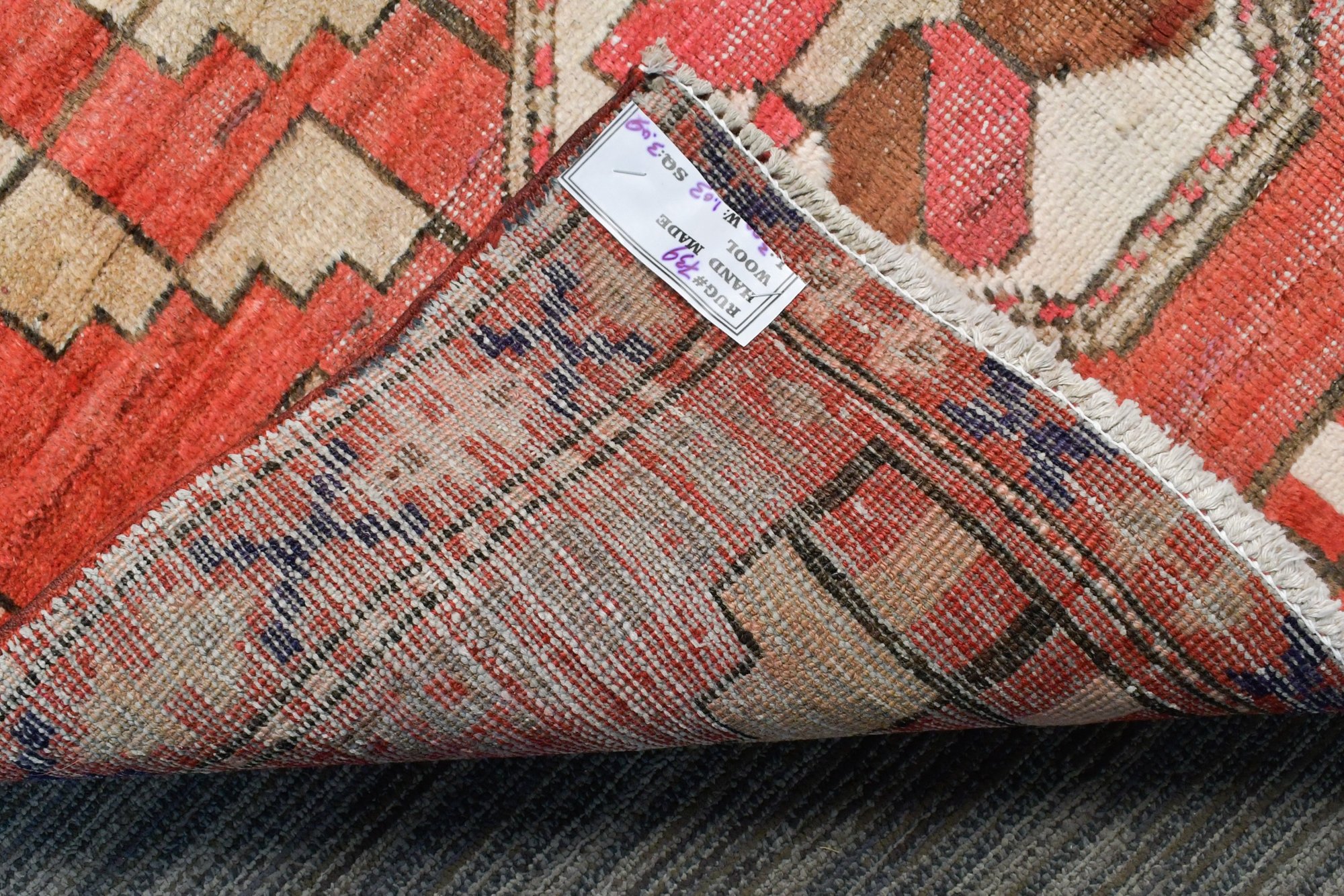 Vintage Golbasi Oriental Runner (CTF20) #55406 | Auctionninja.com
