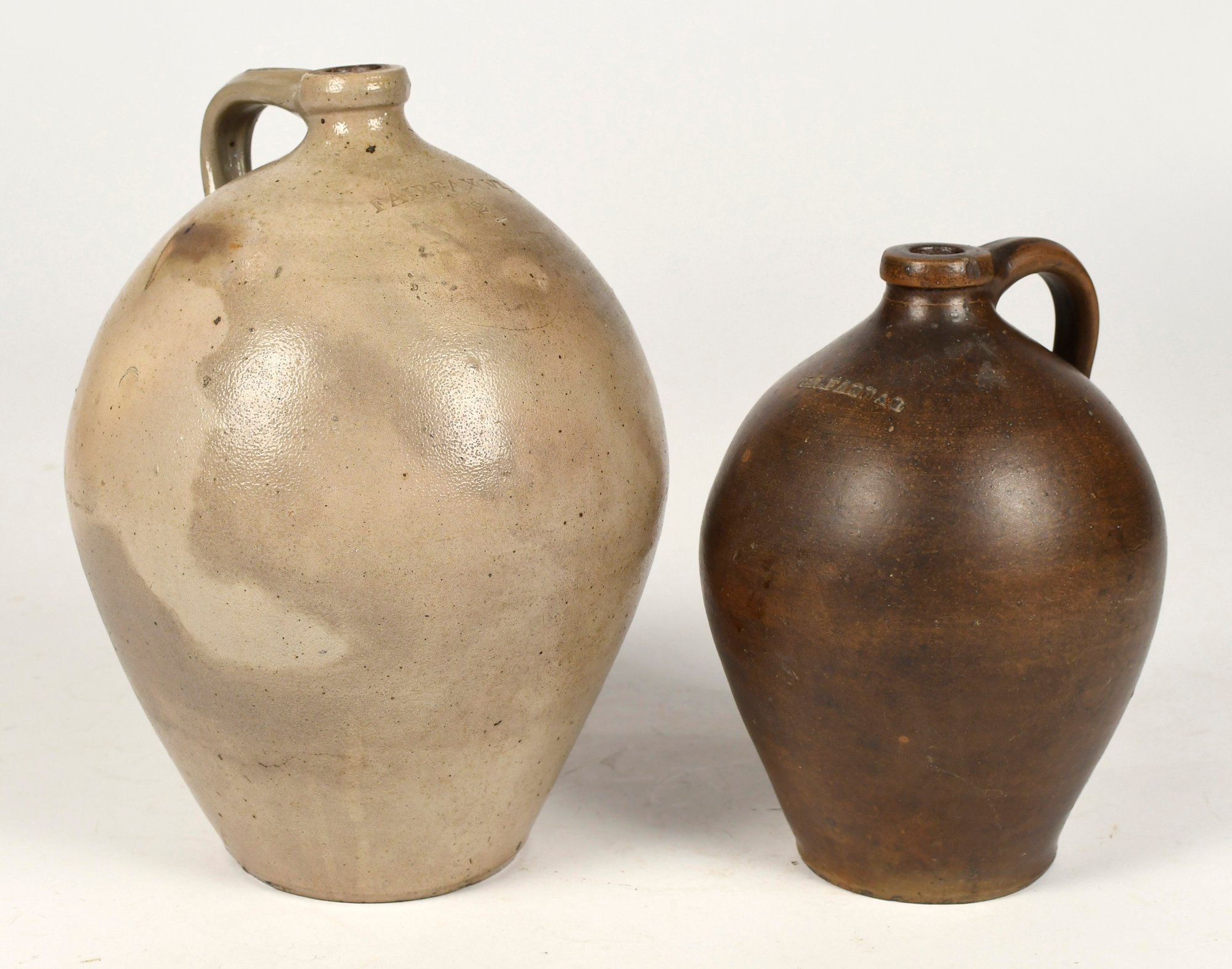 Two Antique Stoneware Jugs (CTF20) #40214 | Auctionninja.com