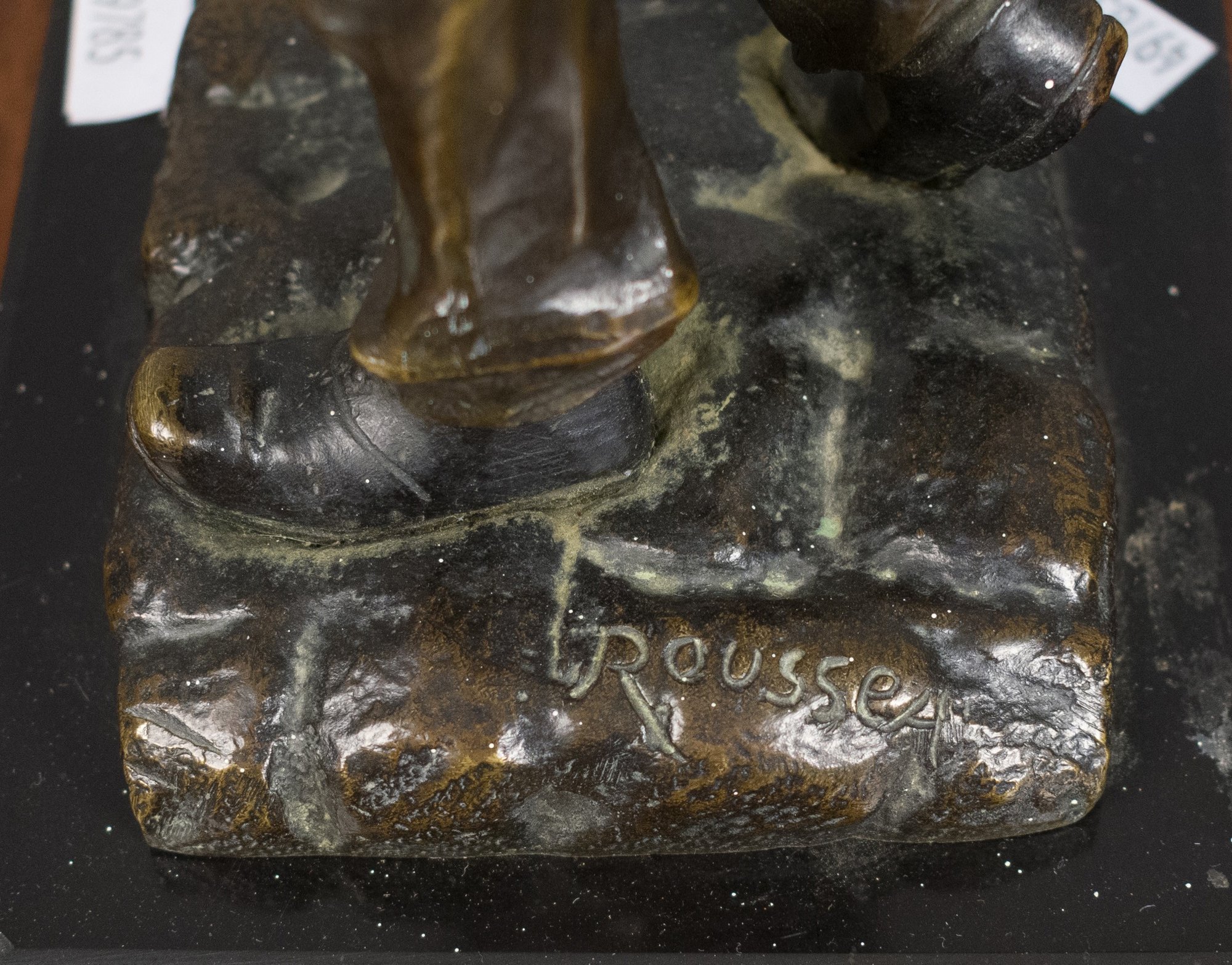 20th C. Rousseau Bronze (CTF10) #49785 | Auctionninja.com