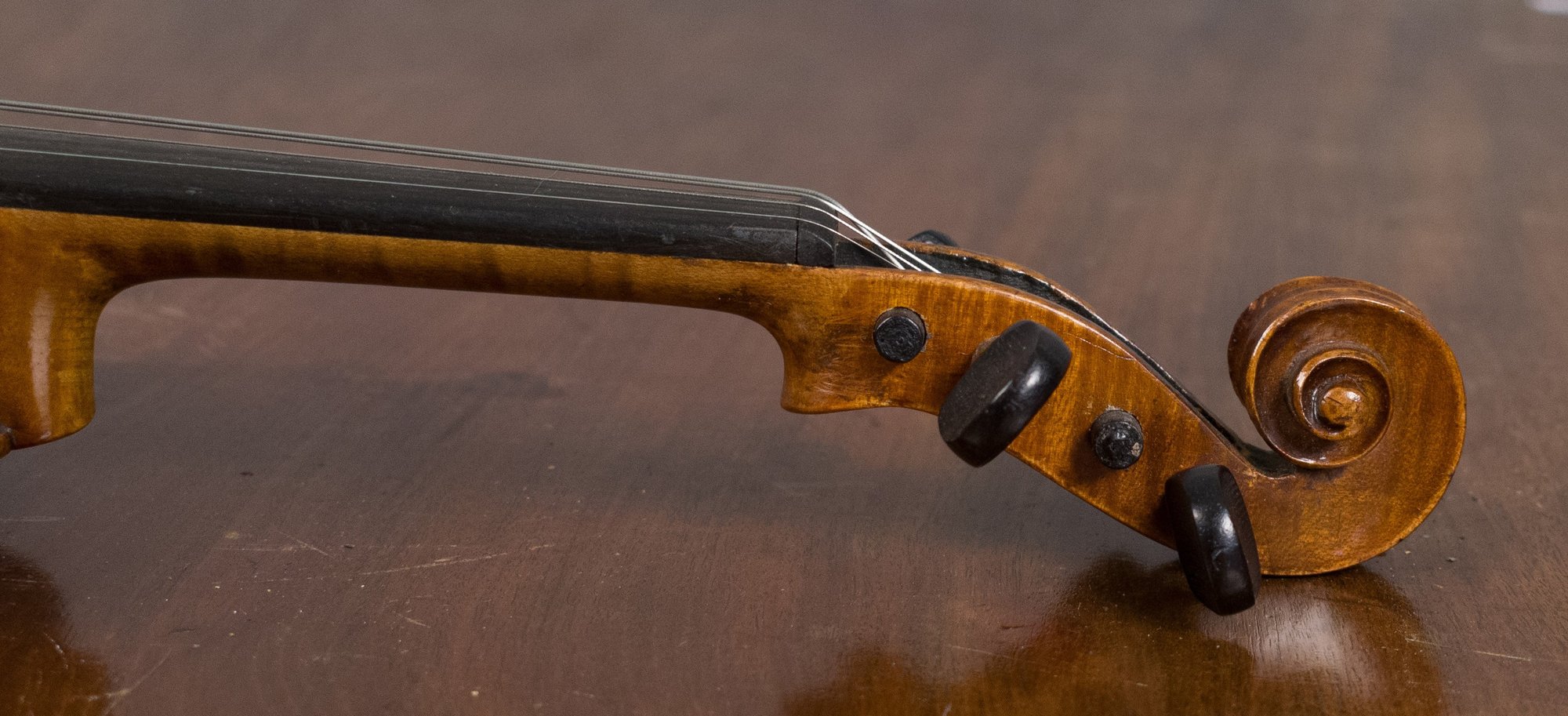 Antique German Violin And Bow (CTF10) #47770 | Auctionninja.com