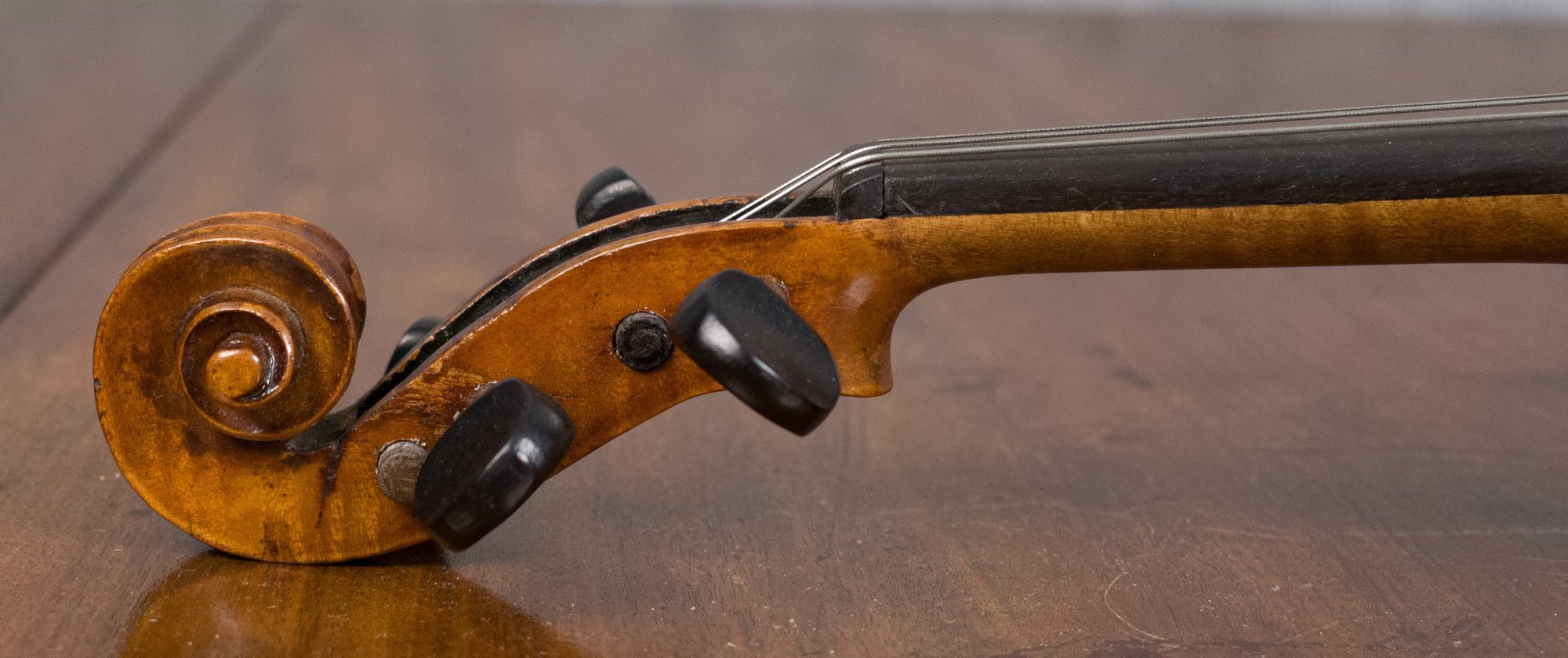 Antique German Violin And Bow (CTF10) #47770 | Auctionninja.com