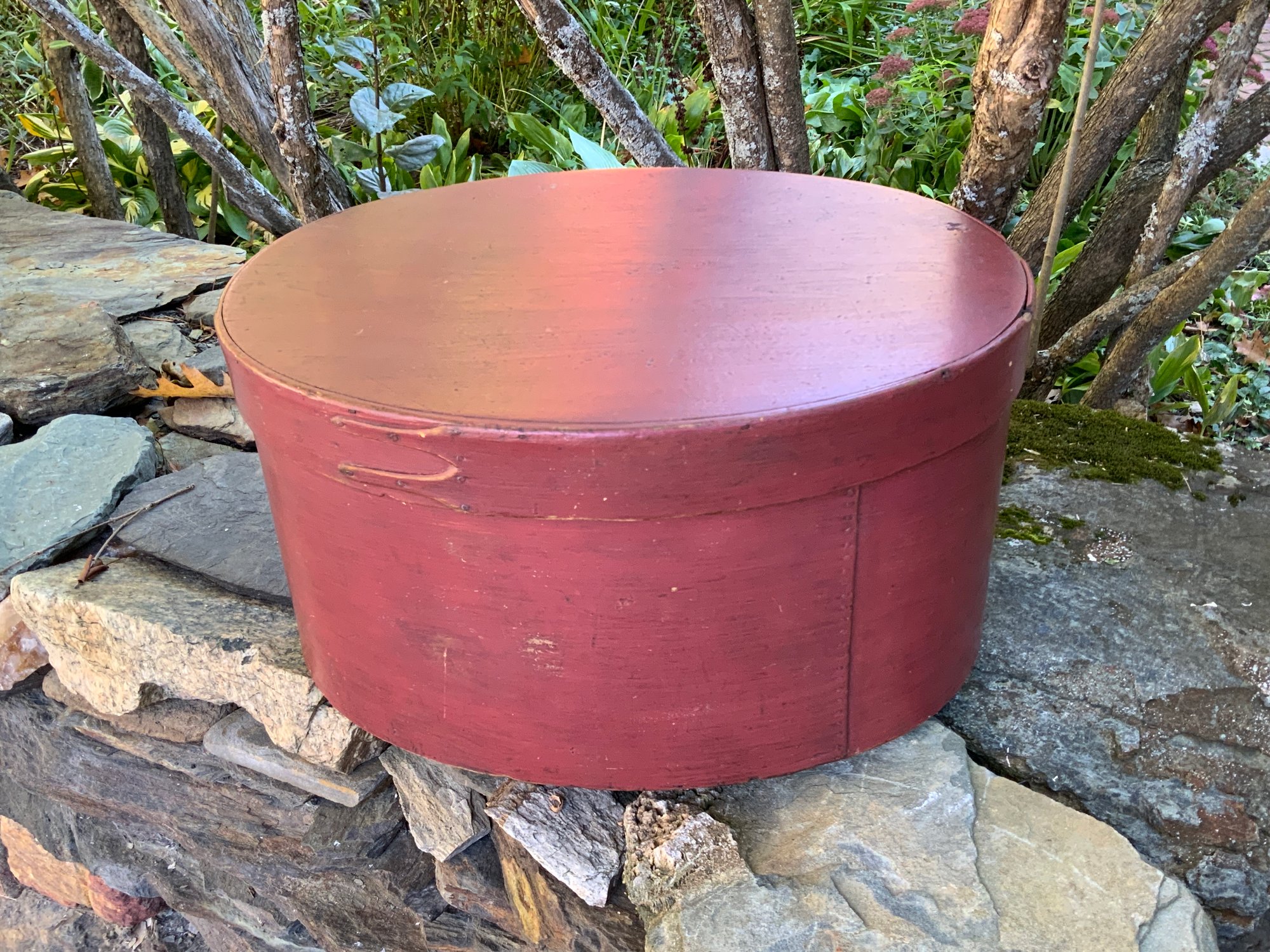 Early 19th C. Oval Bonnet Box, Leesburg VA History (CTF10) #42443 ...