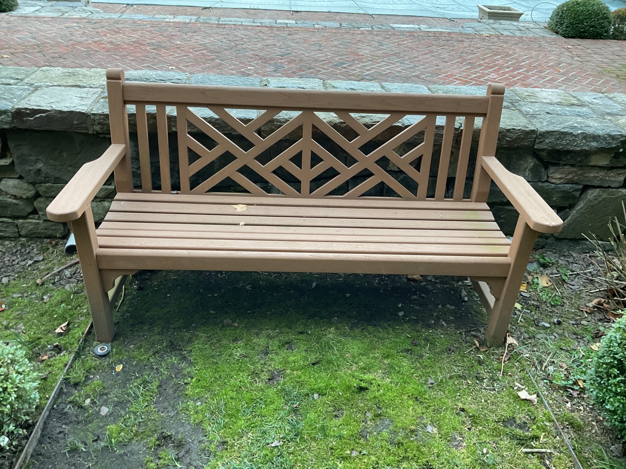 Kingsley Bate Chippendale Teak Garden Bench, 2 Of 2(CTF30) #43431 ...
