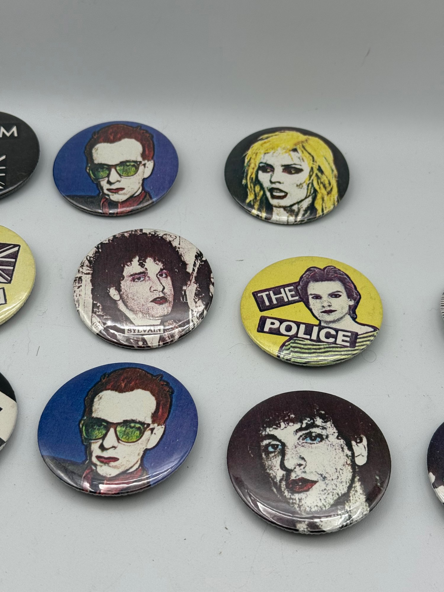 Vintage Music, Rock And Roll, Punk Buttons, Set Of 14, All Well Known ...