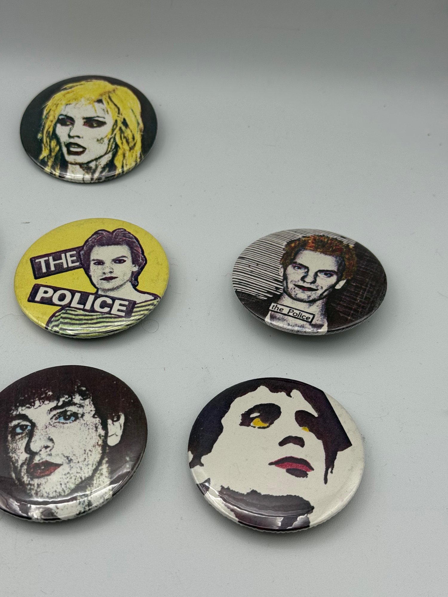 Vintage Music, Rock And Roll, Punk Buttons, Set Of 14, All Well Known ...