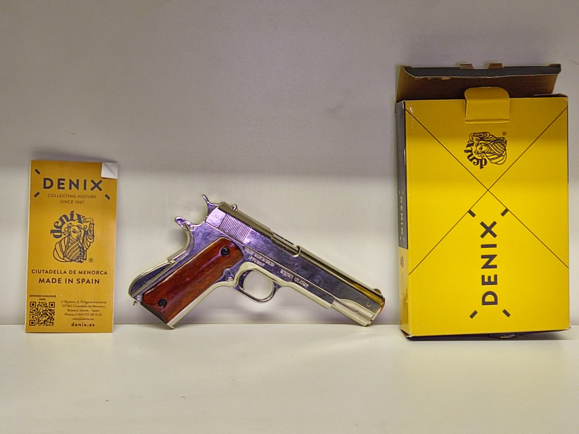 Denix Made In Spain No 781227 M1911A1 Replica Hand Gun Us Army ...