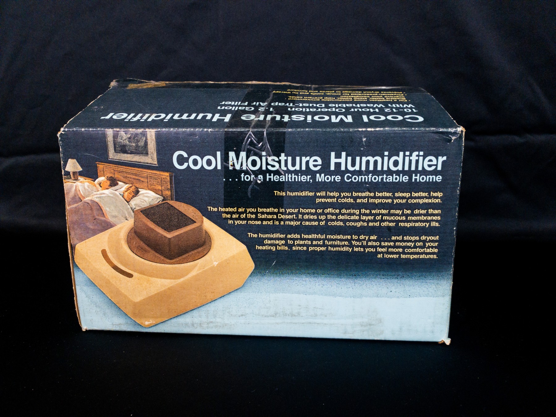 Vintage Cool Moisture Humidifier - DynaMist Features, 10-12 Hour ...