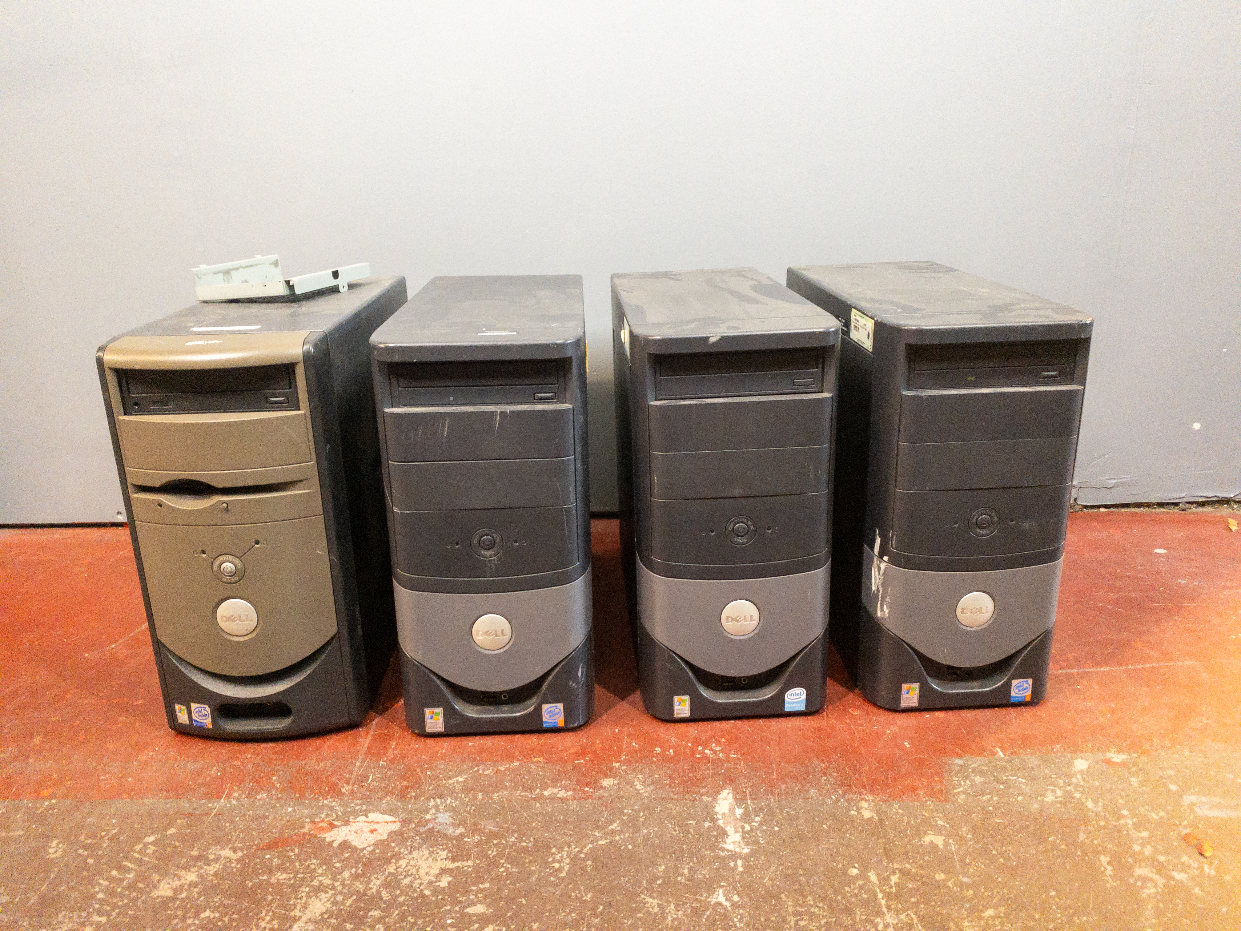 Dell Desktop Towers Lot Vintage Computing Pentium 4 #10559 ...