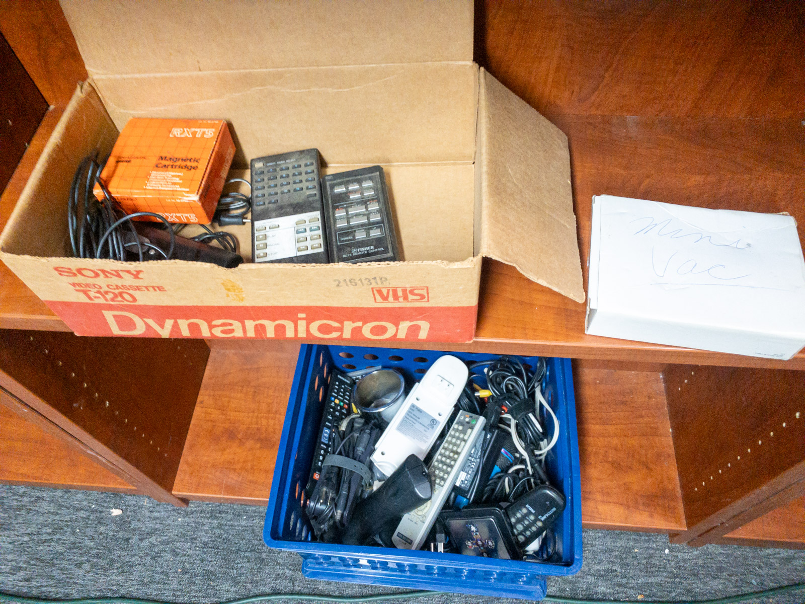 Tech Grab Bag! Remotes, Cords, & Electronics Galore! Auction Item ...