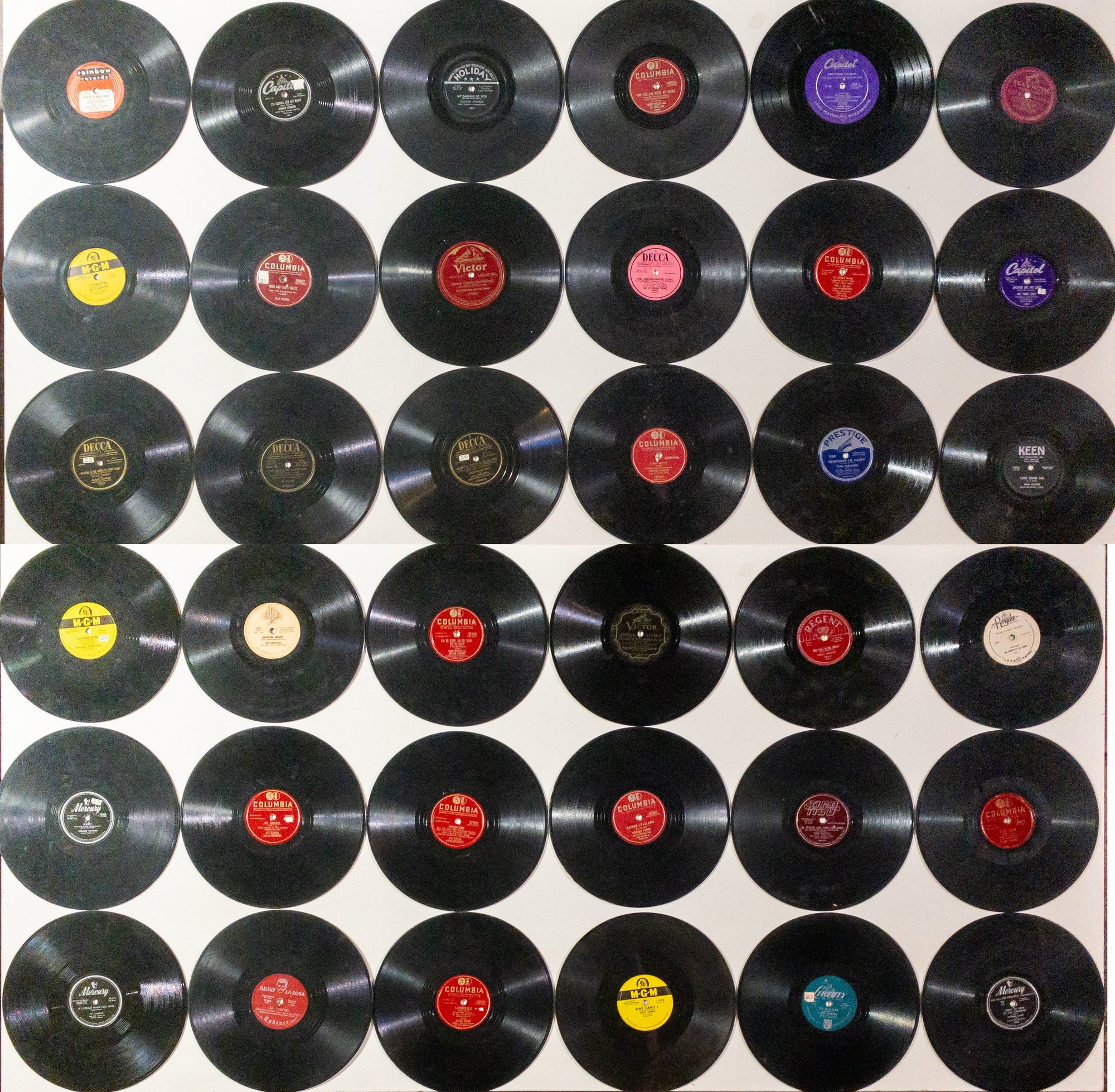 Classic Vinyl Record Collection: Capitol, Columbia, Decca & More #10436 ...