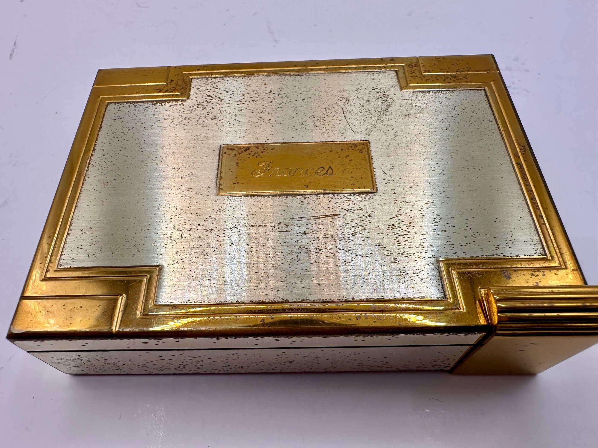 Vintage VOLUPTE Art Deco Compact With Mirror And Lipstic Holder ...