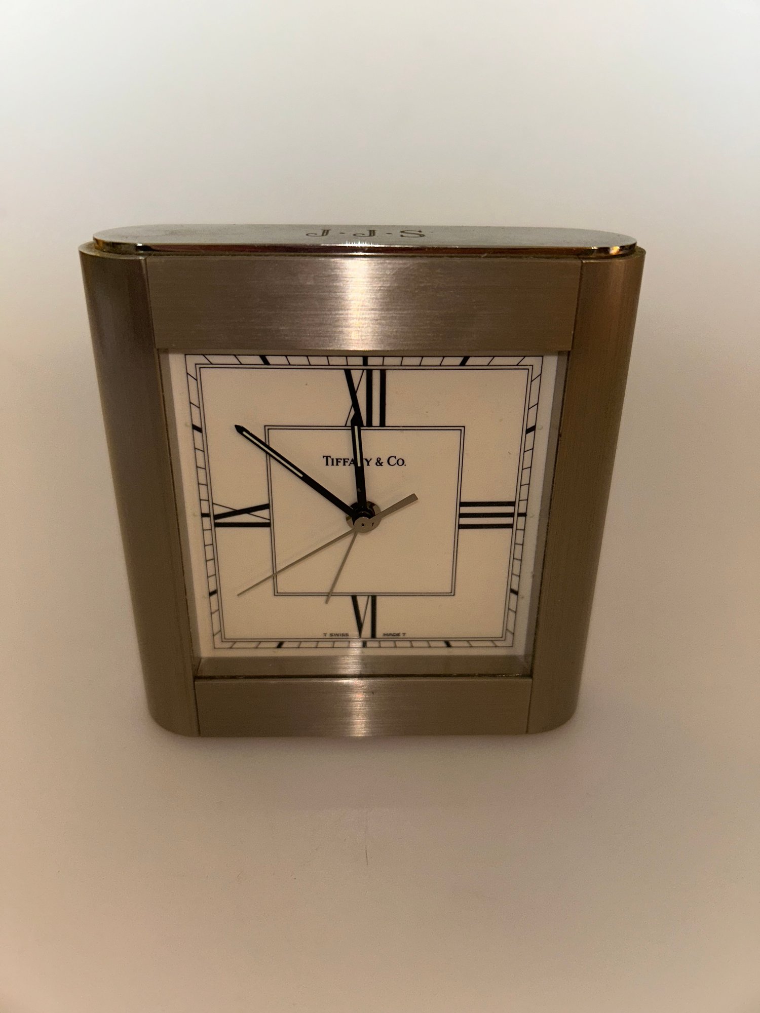 Small Tiffany & Co Clock #33246 | Auctionninja.com