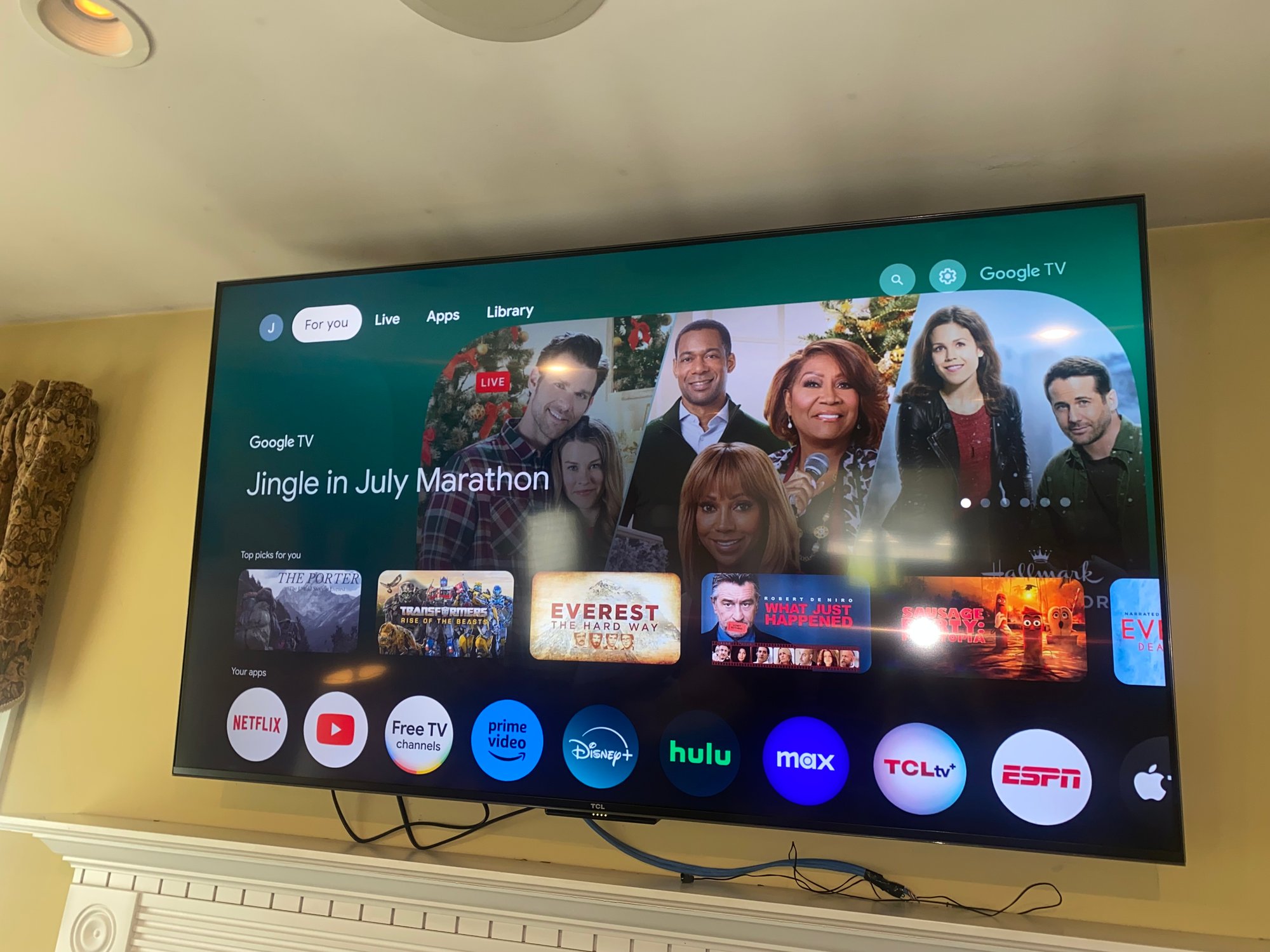 55 Inch TLC Smart TV Model 55Q750G #32745 | Auctionninja.com
