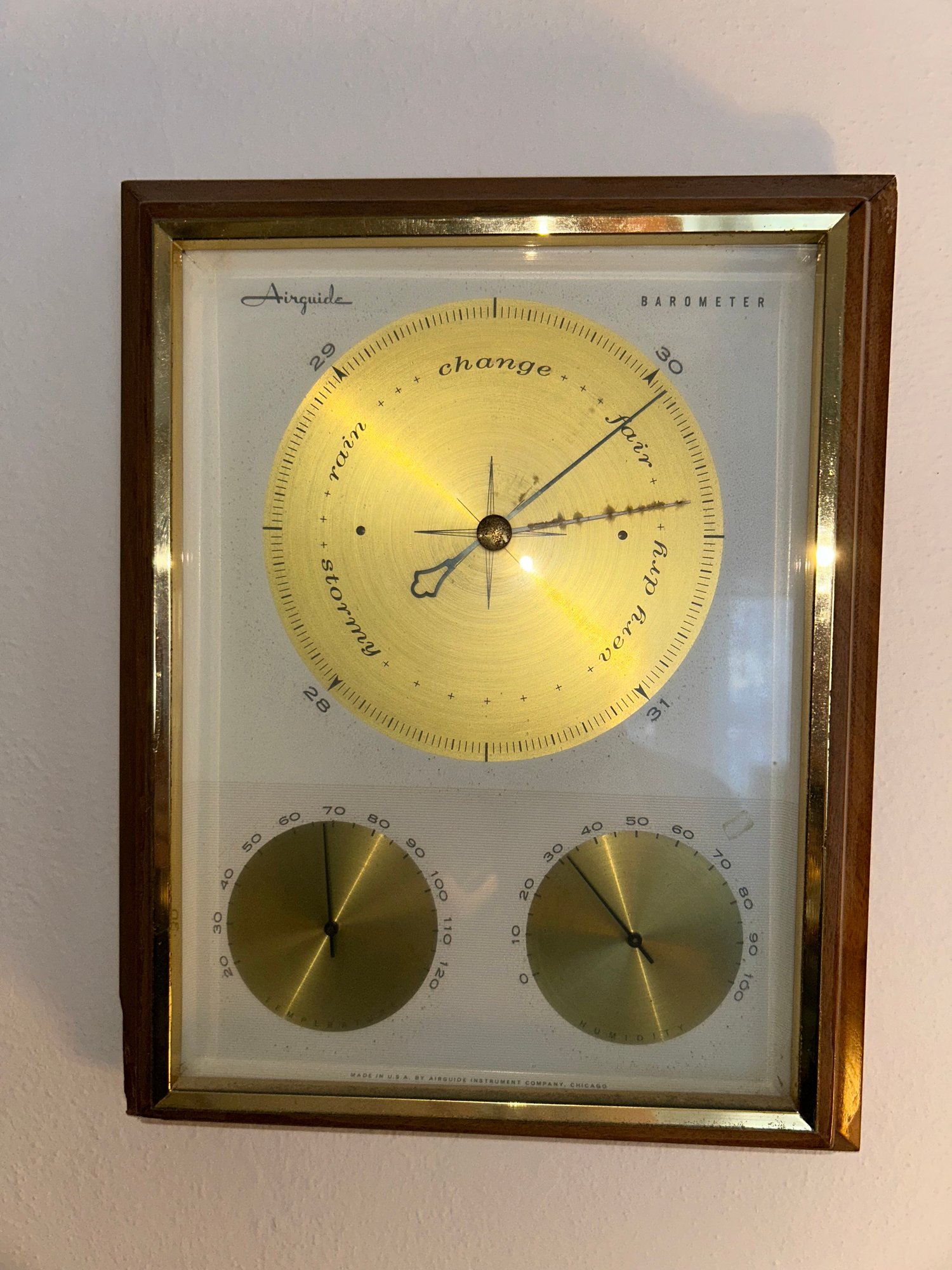 Airguide Barometer #35414 | Auctionninja.com
