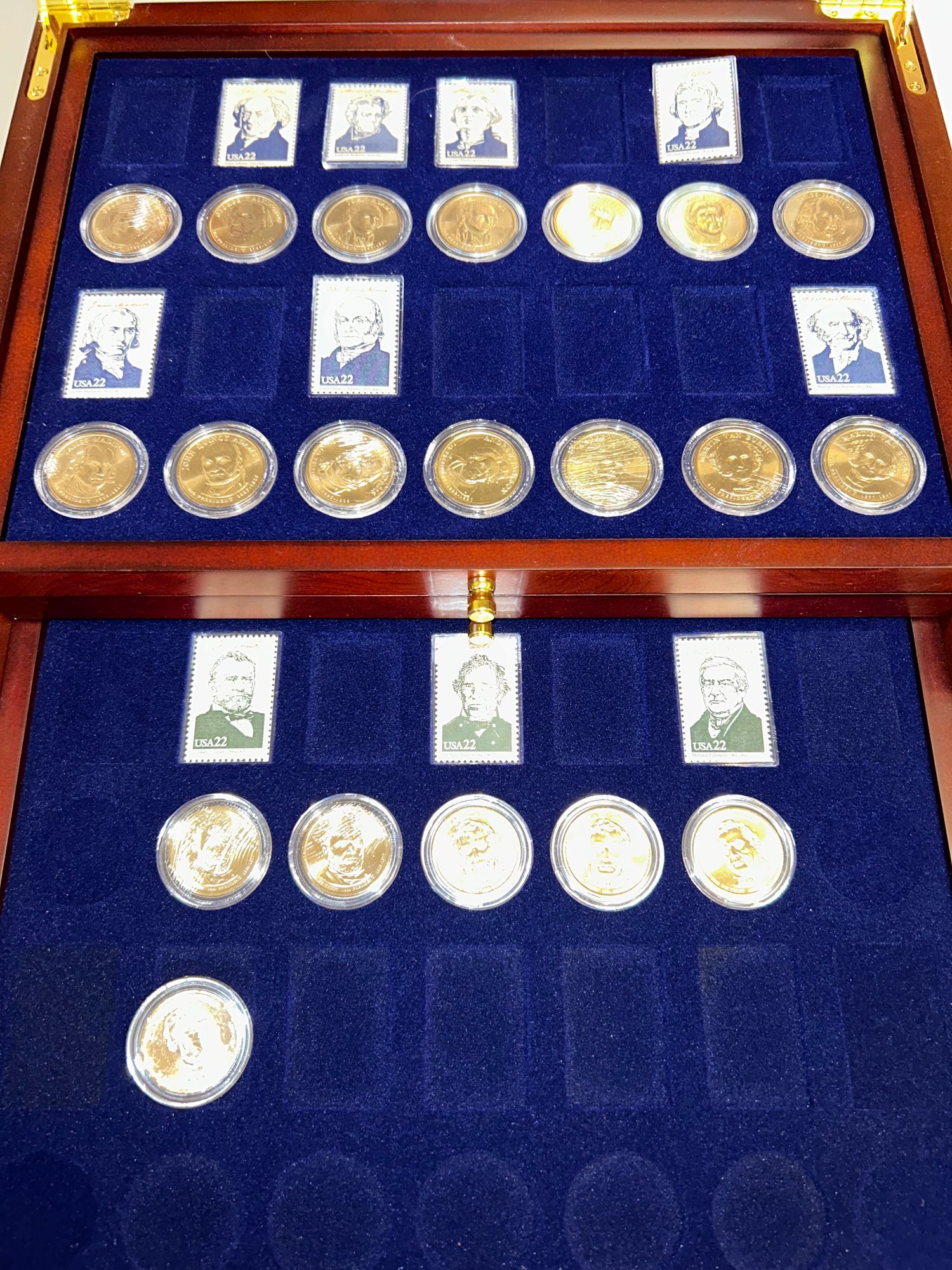 COMPLETE U.S. PRESIDENTS COIN COLLECTION LIMITED EDITION #35476 ...