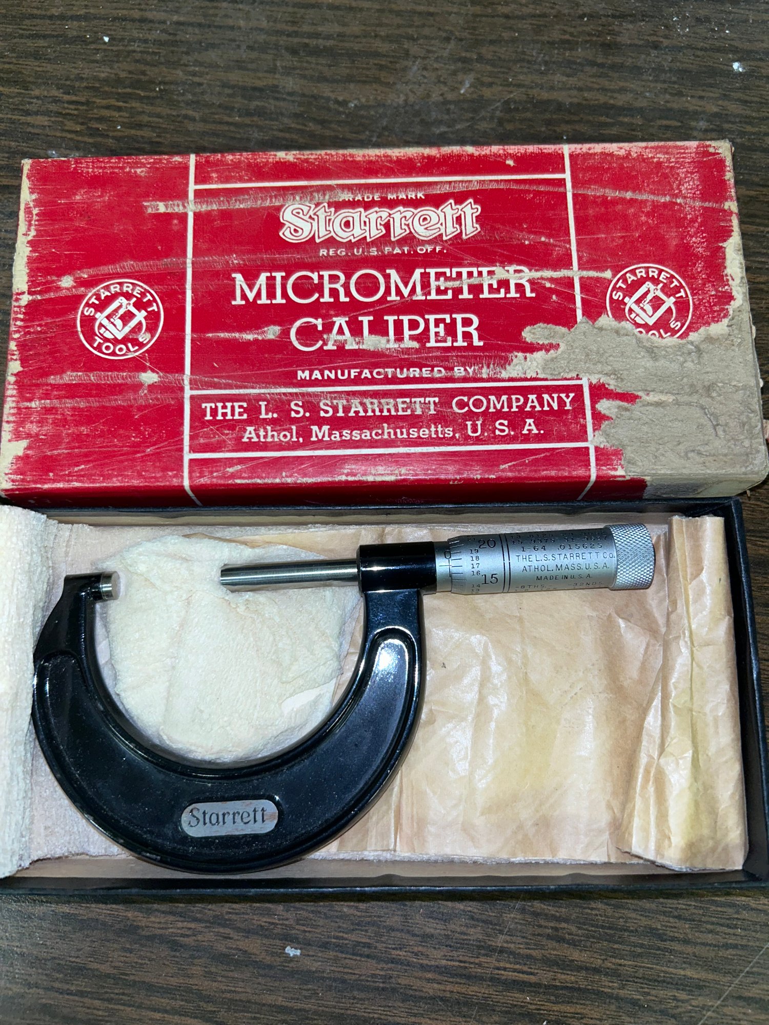 Starrett MICROMETER - CALIPER 2inch #35507 | Auctionninja.com