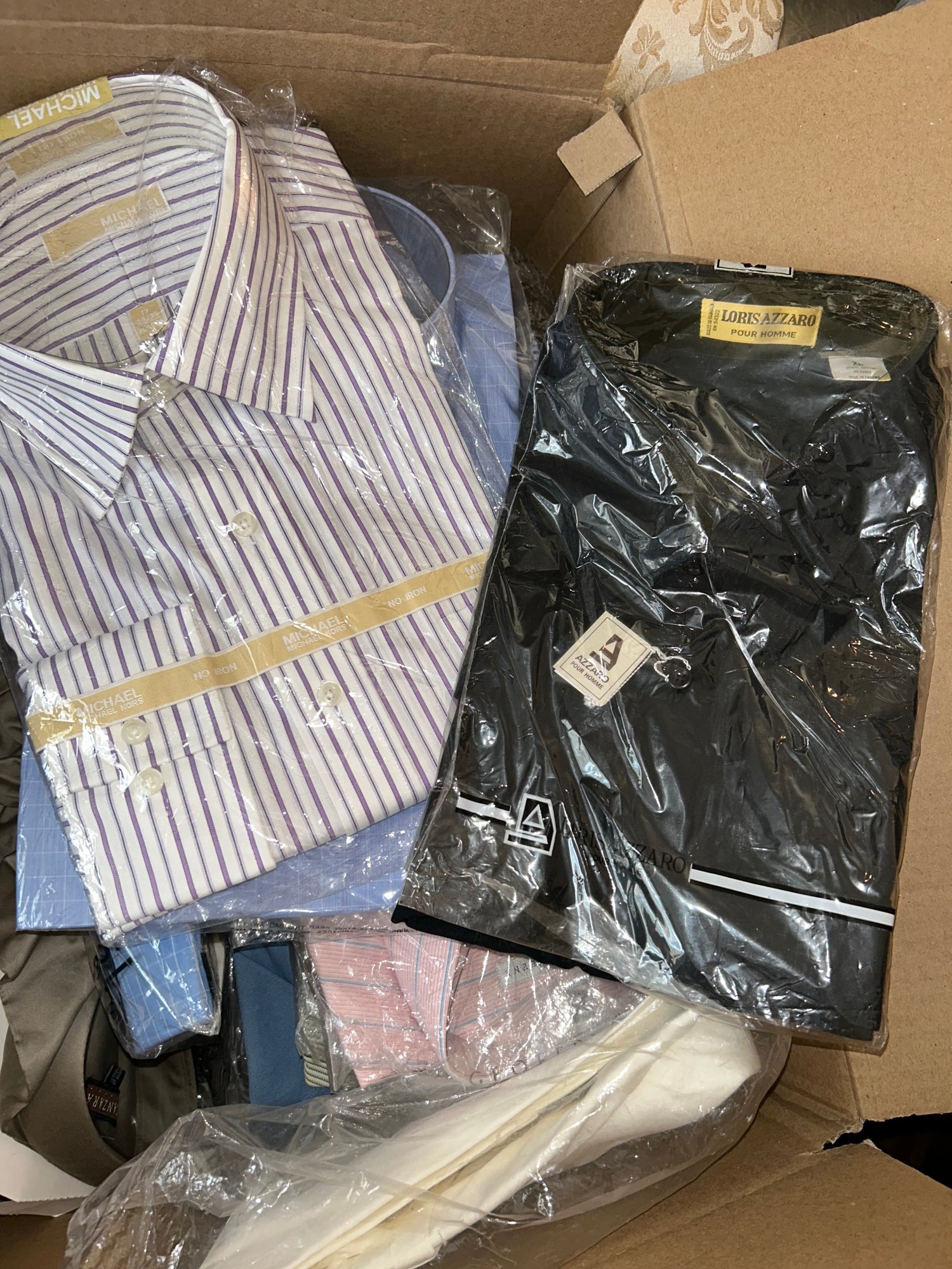 Lot Of 45 NWT Mens Dress Shirts #35613 | Auctionninja.com