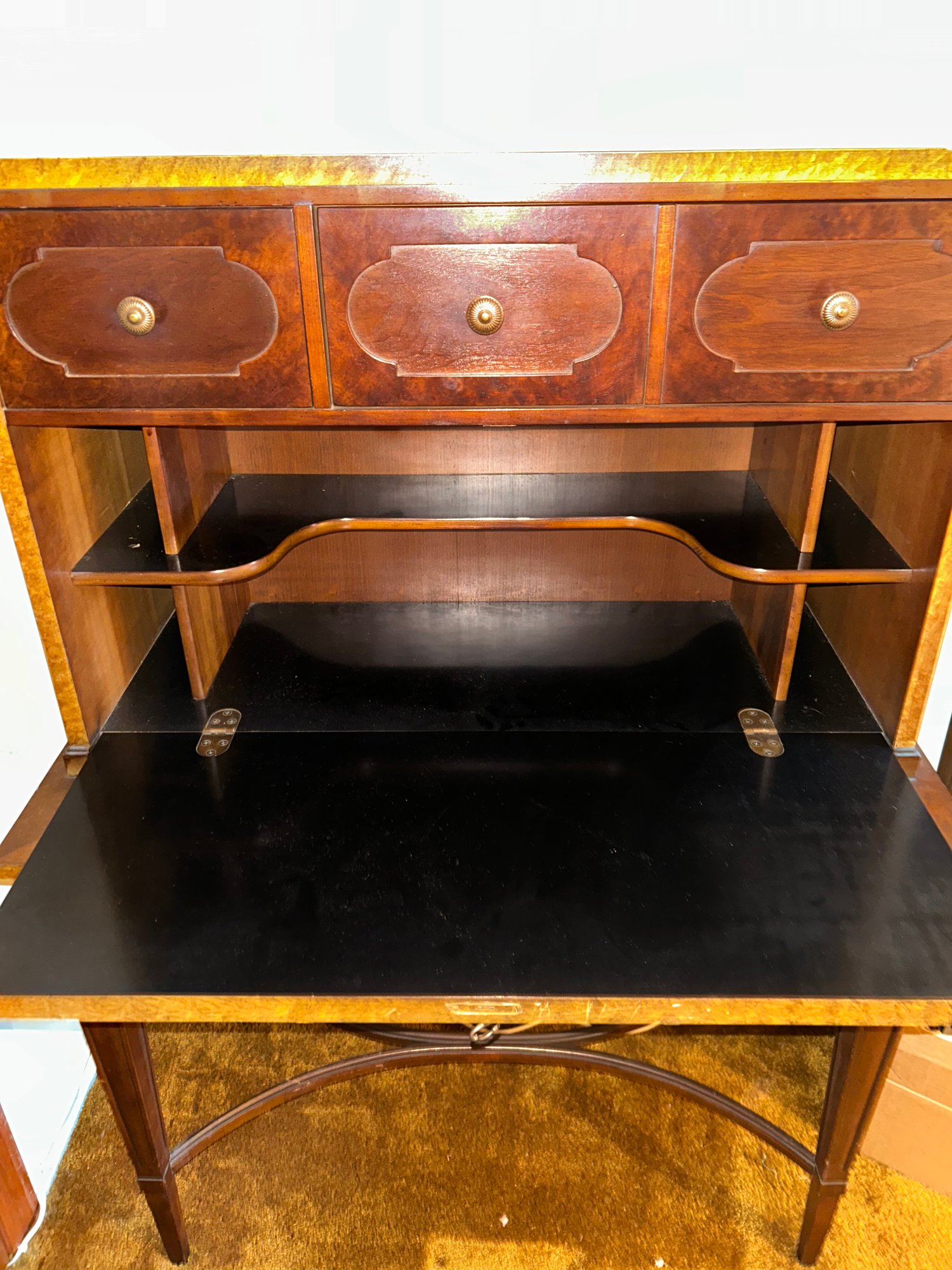 Vintage Thomasville Secretary Desk #36353 | Auctionninja.com