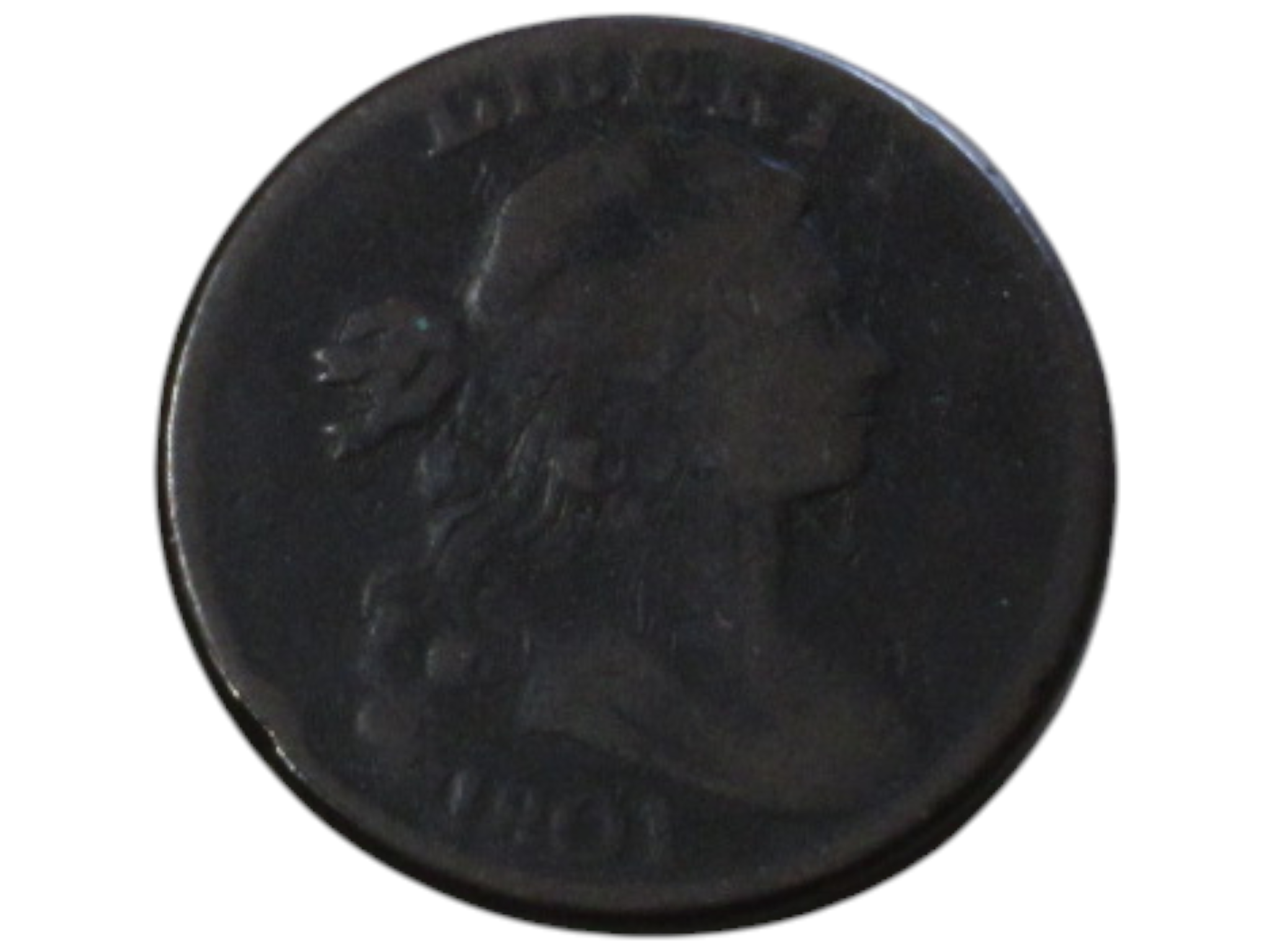 1801 Draped Bust Large Cent Tough Coin #11449 | Auctionninja.com