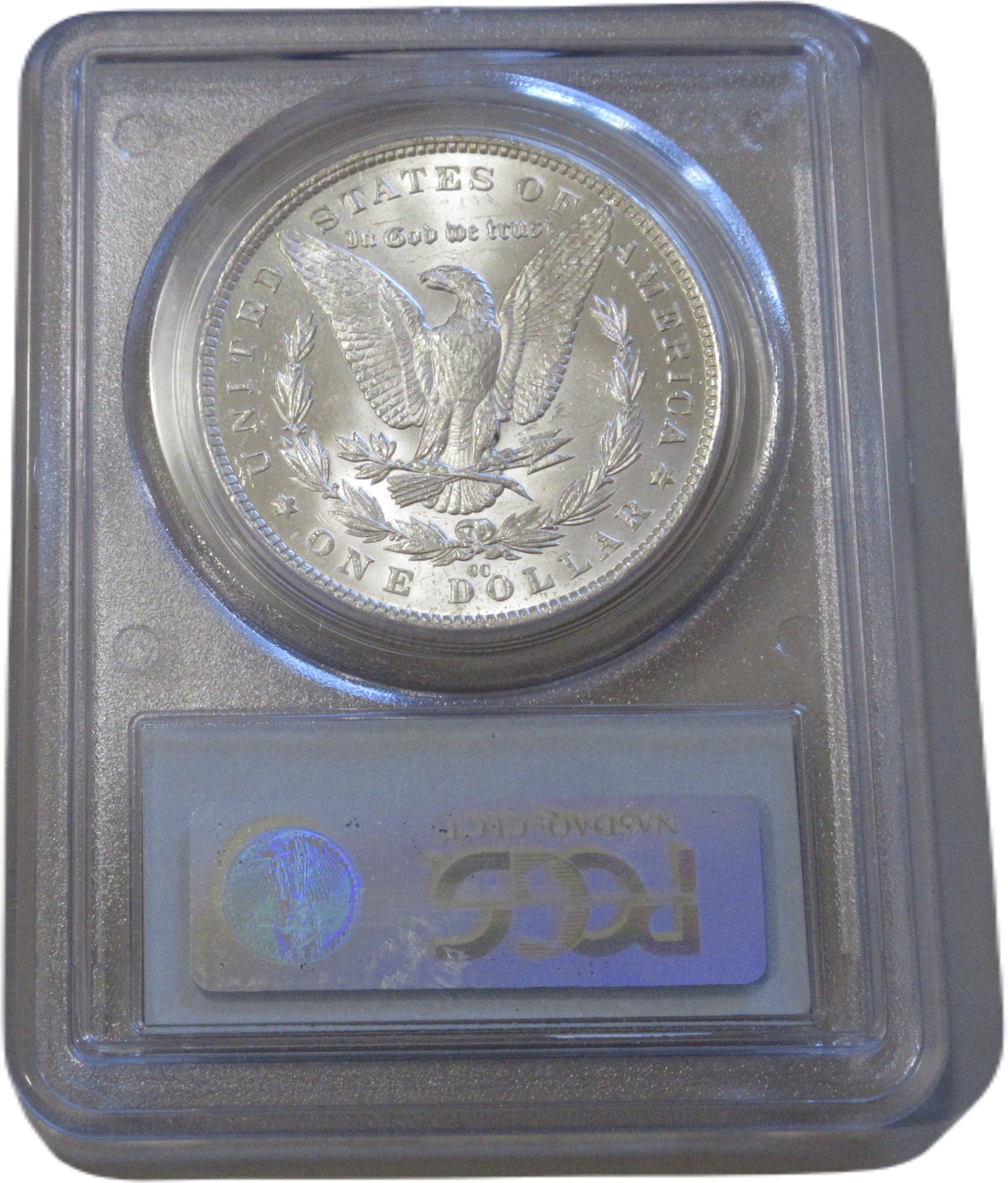 Stunning $1 1882-cc Carson City Morgan Uncirculated Pcgs #1822 ...