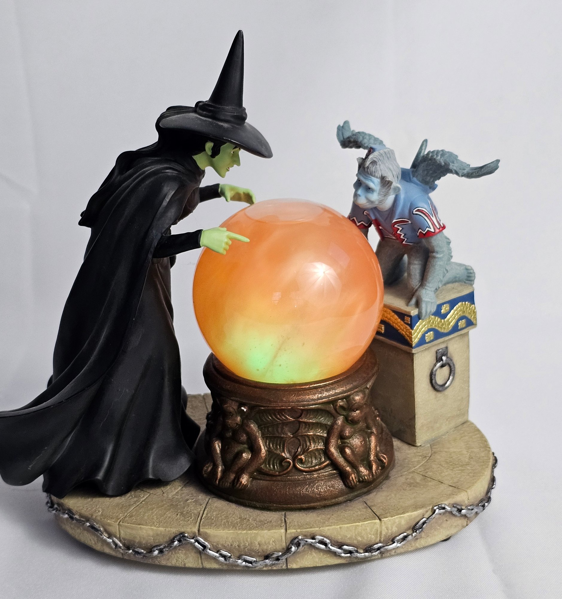 Snow Globe - Vintage Wizard Of Oz Musical Snow Globe 9" X 10" #2825 ...