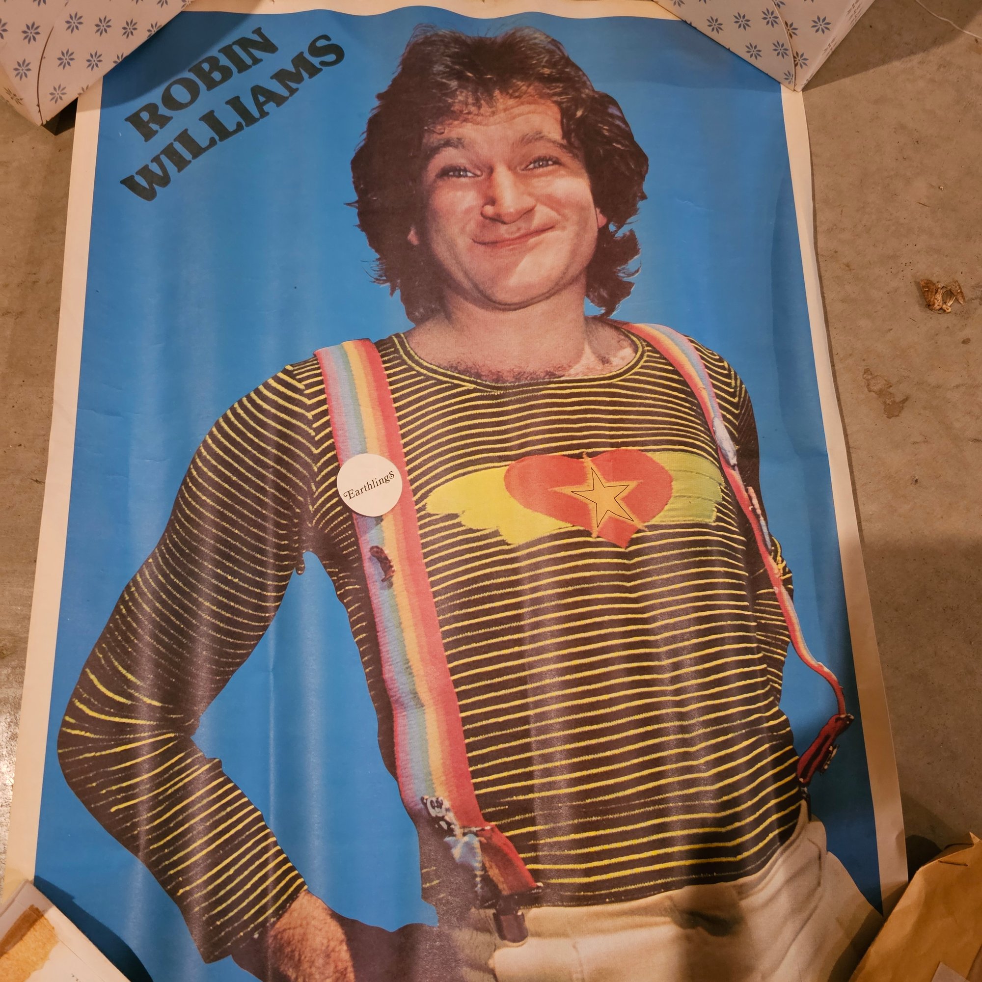 Small, Vintage Robin Williams Poster 16 X 22 #2748 | Auctionninja.com