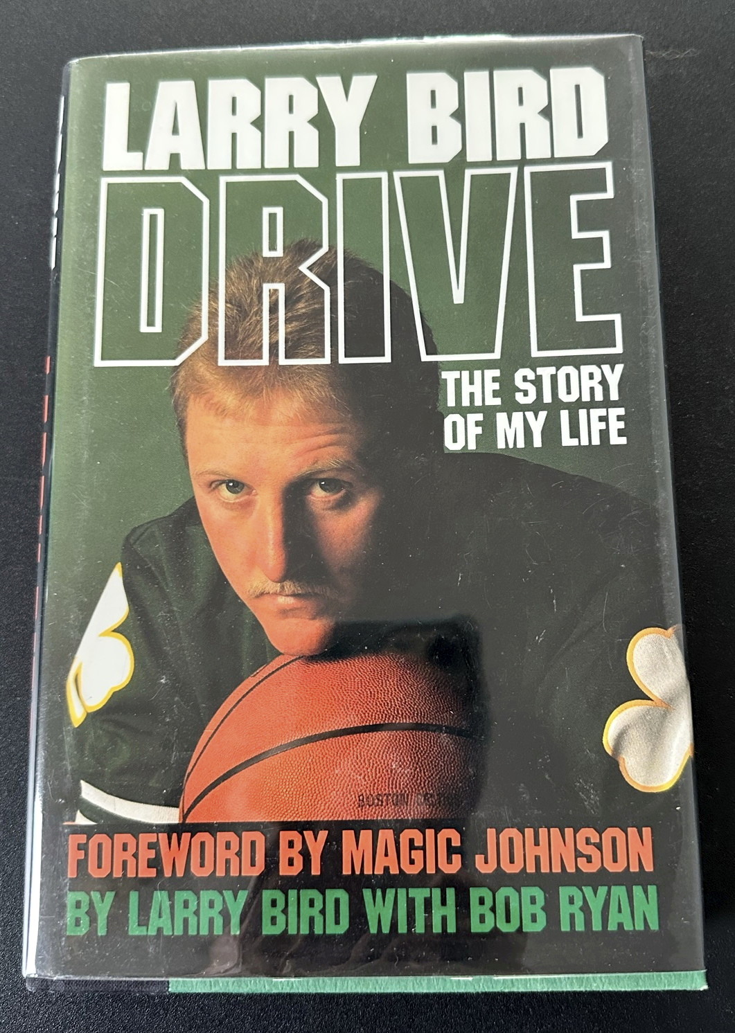 1989, Larry Bird Signed Book - "larry Bird Drive, The Story Of My Life ...