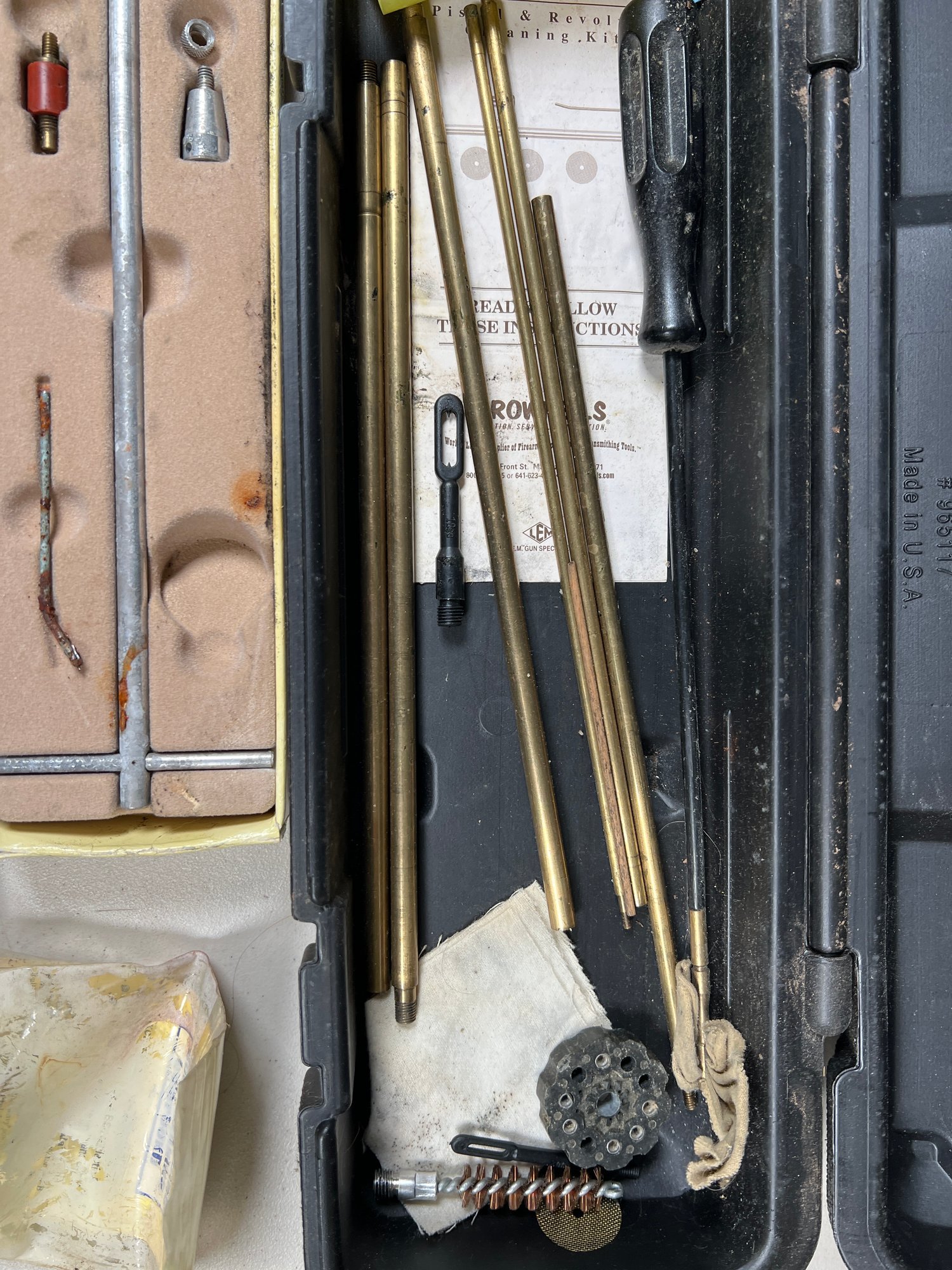 Vintage Gun Cleaning Kit In Craftsman Box With Its Content As Is #8568 ...