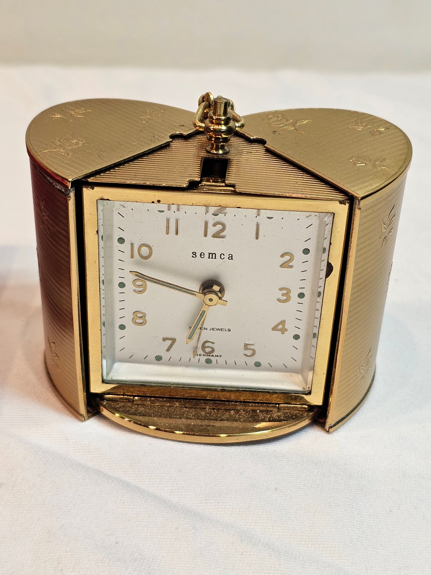Semca Travel Alarm Clock With Box #5359 | Auctionninja.com