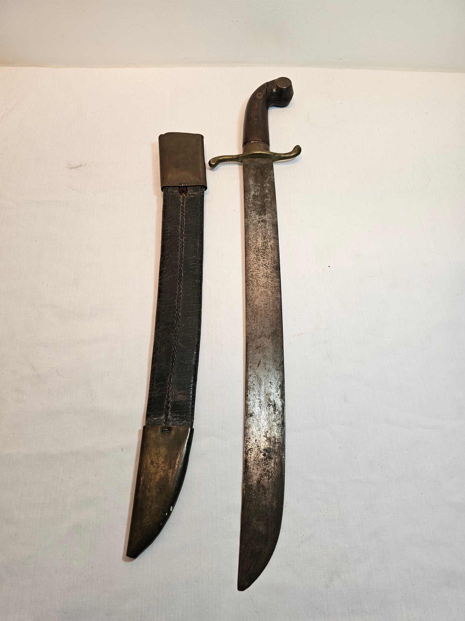 18th Century Pirate Cutlass With Scabbard #6694 | Auctionninja.com