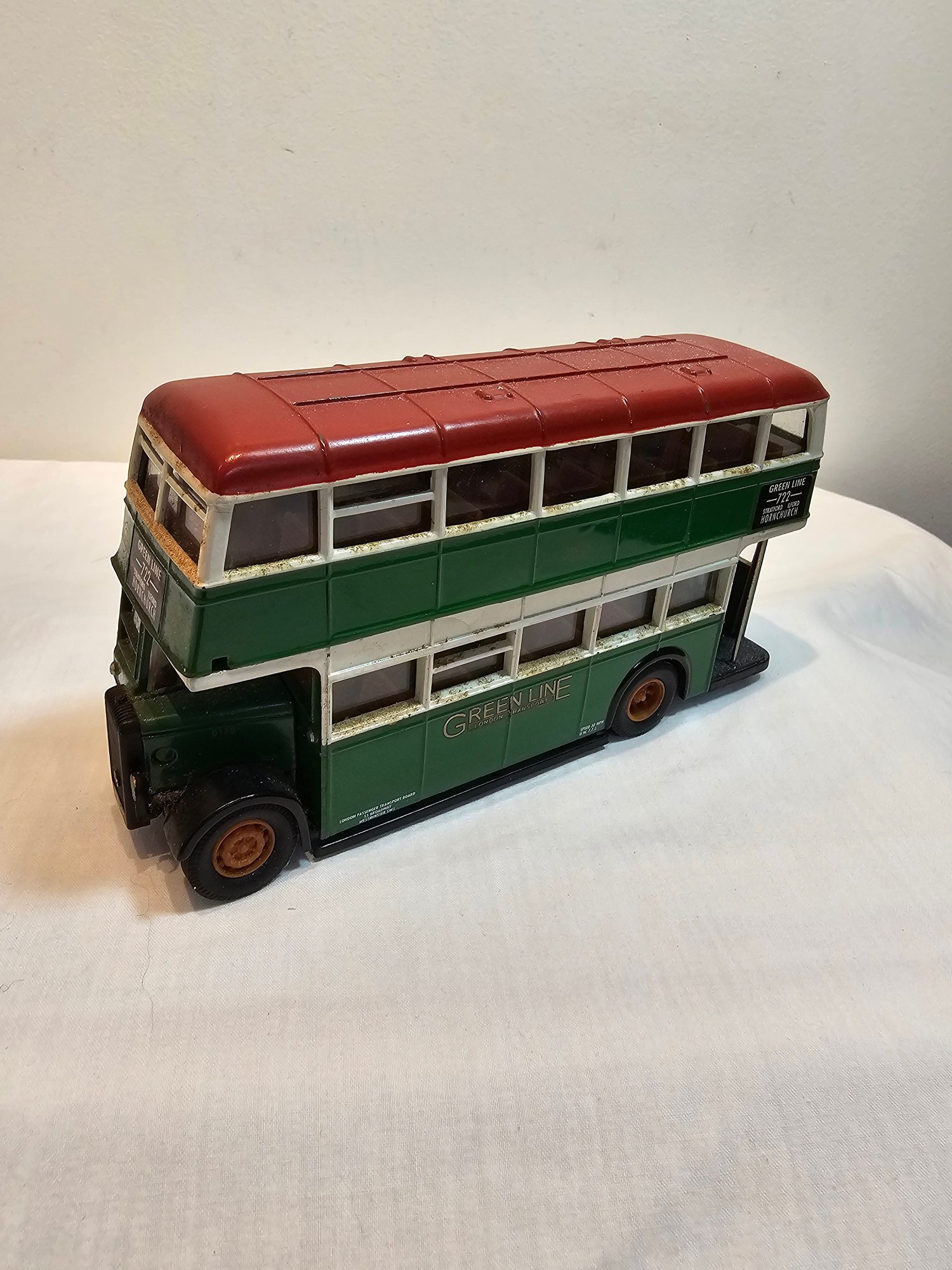 Corgi London Green Line Double Decker Bus #7126 | Auctionninja.com