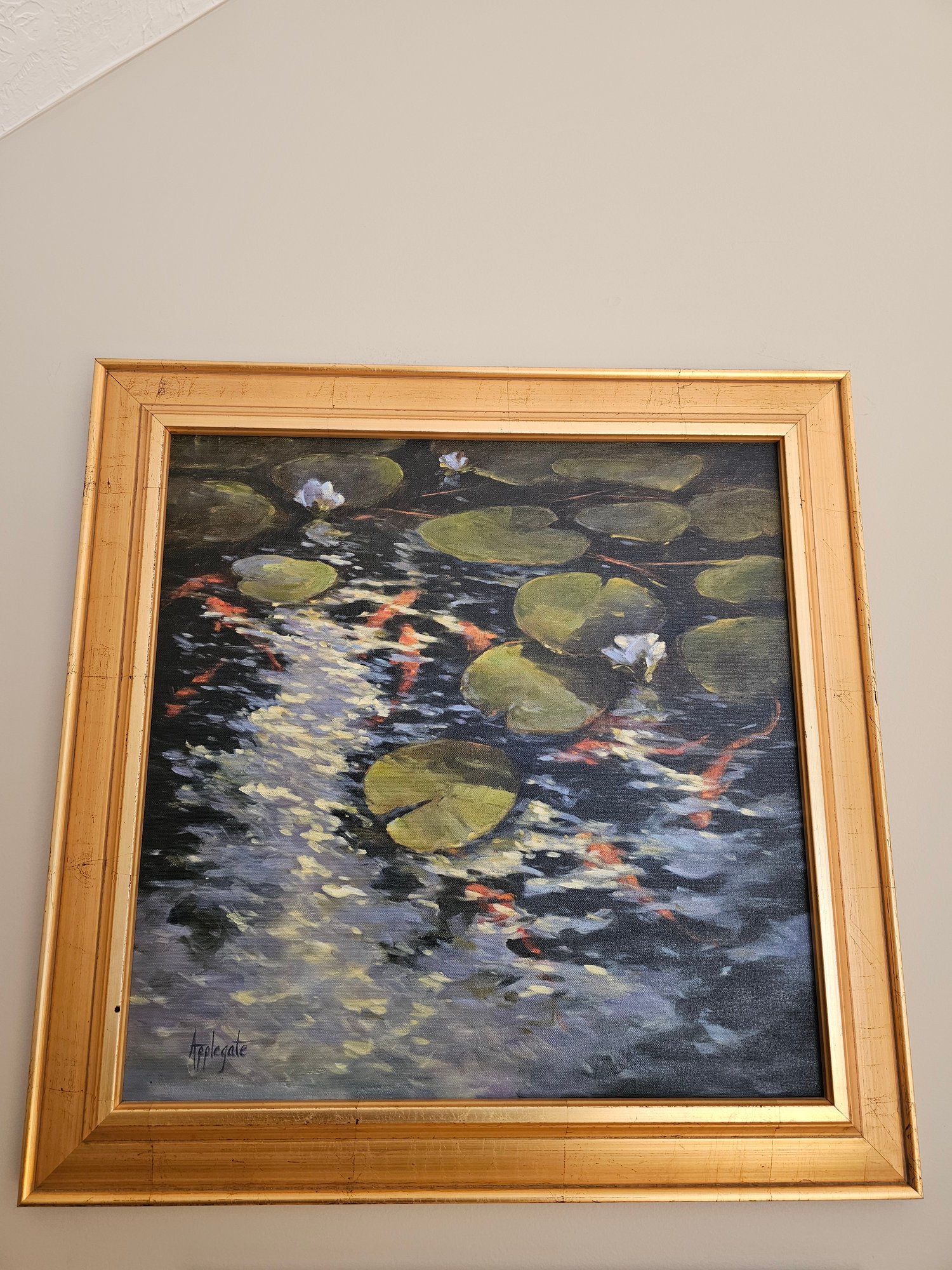 Painting Oil On Canvas By Barbara Applegate #8784 | Auctionninja.com