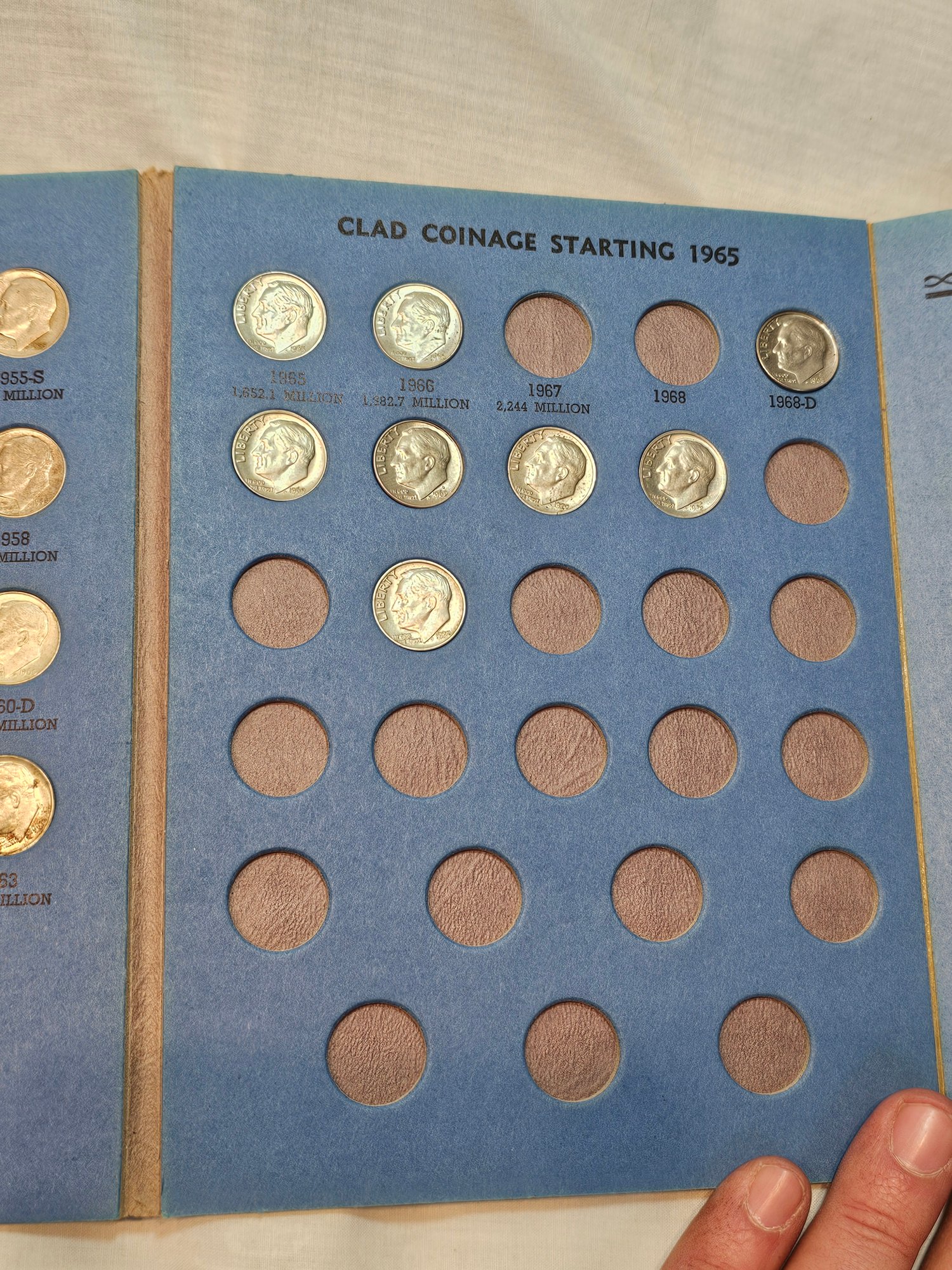 US Dimes Book #9402 | Auctionninja.com