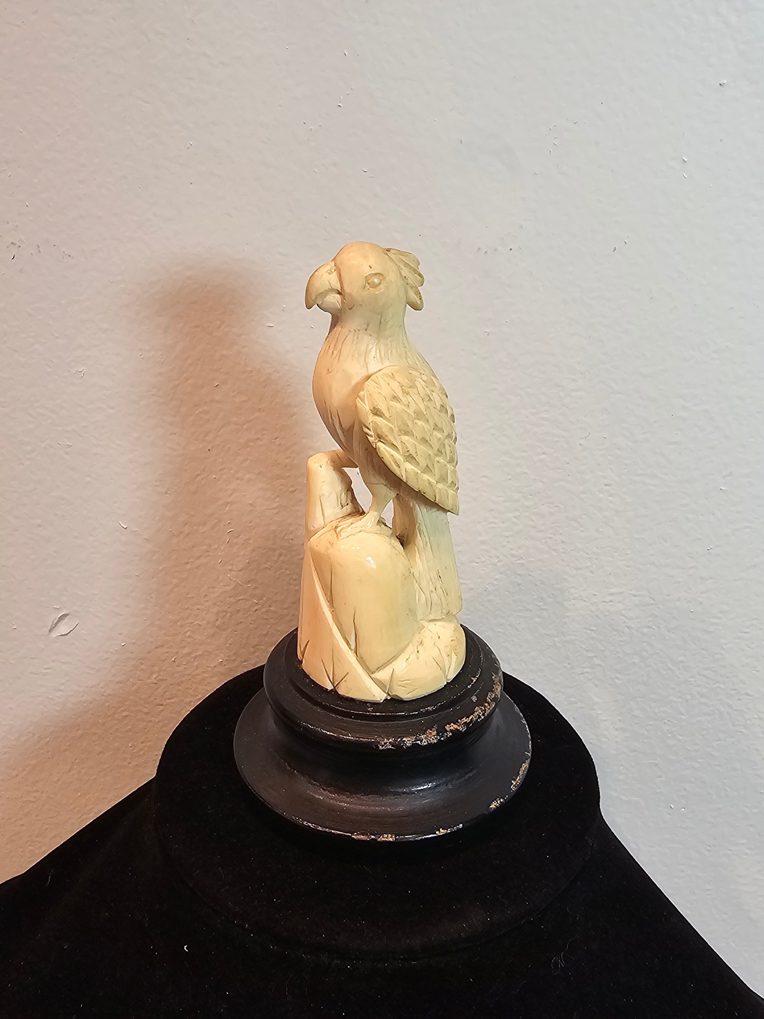 Antique Chinese Ivory Bird Sculpture #9941 | Auctionninja.com