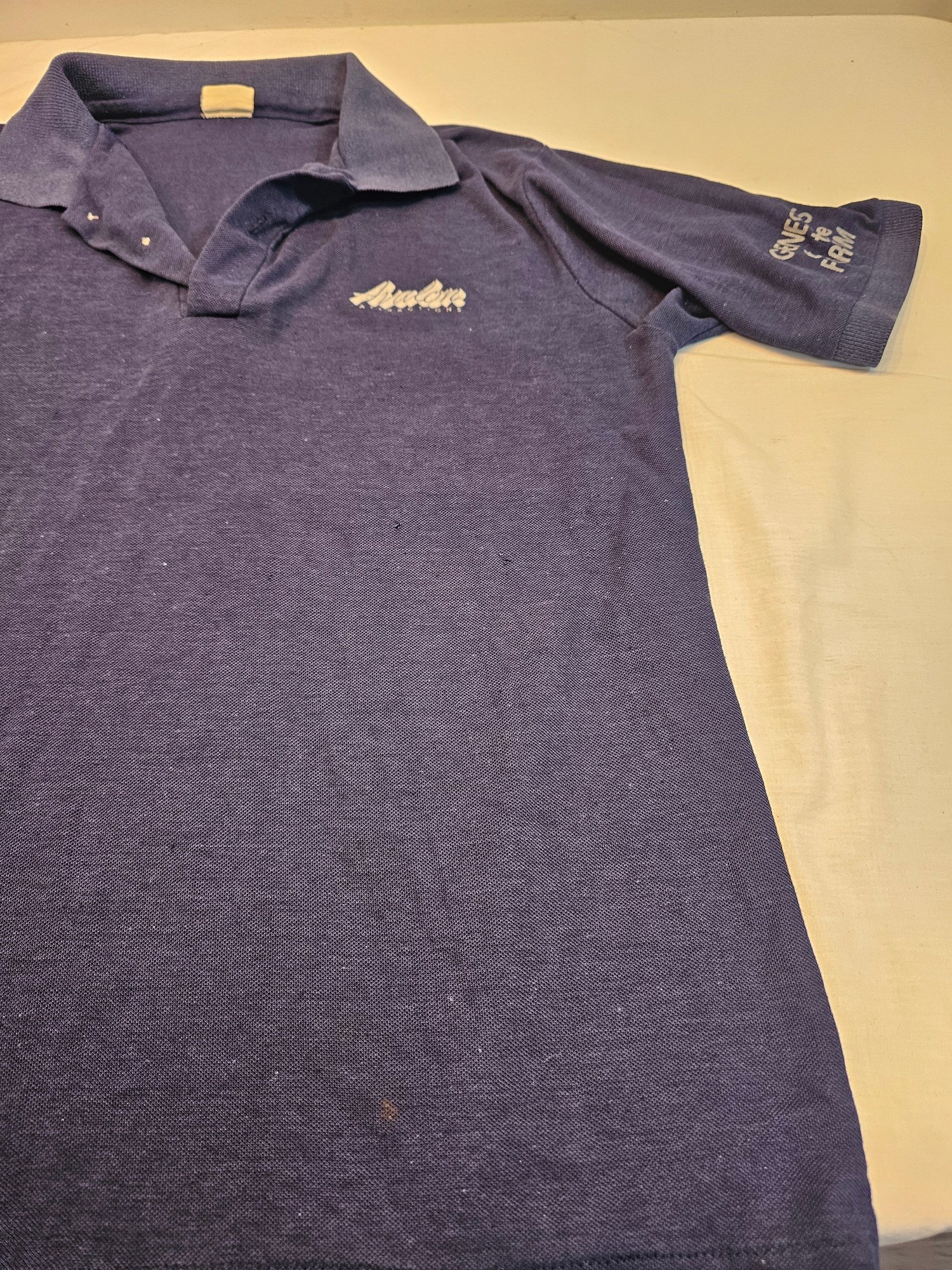 Avalon Productions Genesis At The Forum Roadies Shirt Size Uknown Maybe ...