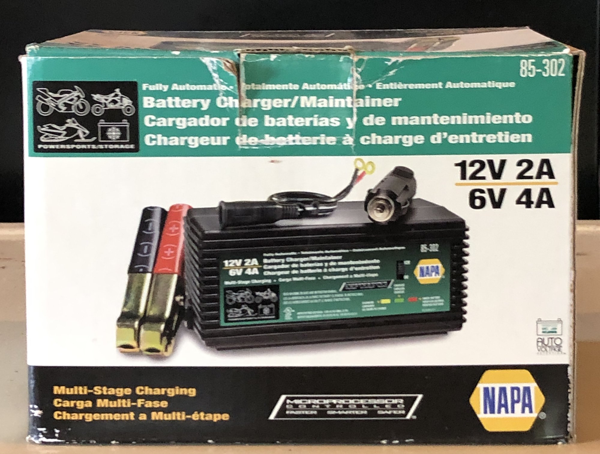 NAPA 6/12 Volt Battery Charger - Open Box #24740 | Auctionninja.com
