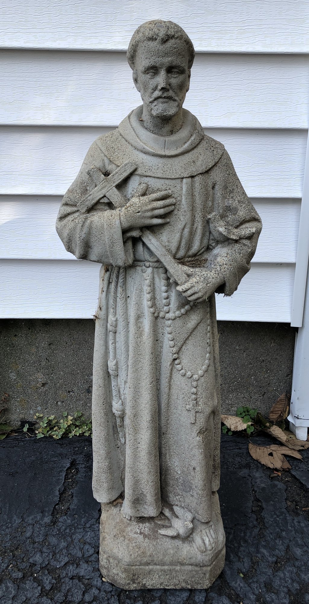 Cement Religious Garden Statue #24748 | Auctionninja.com