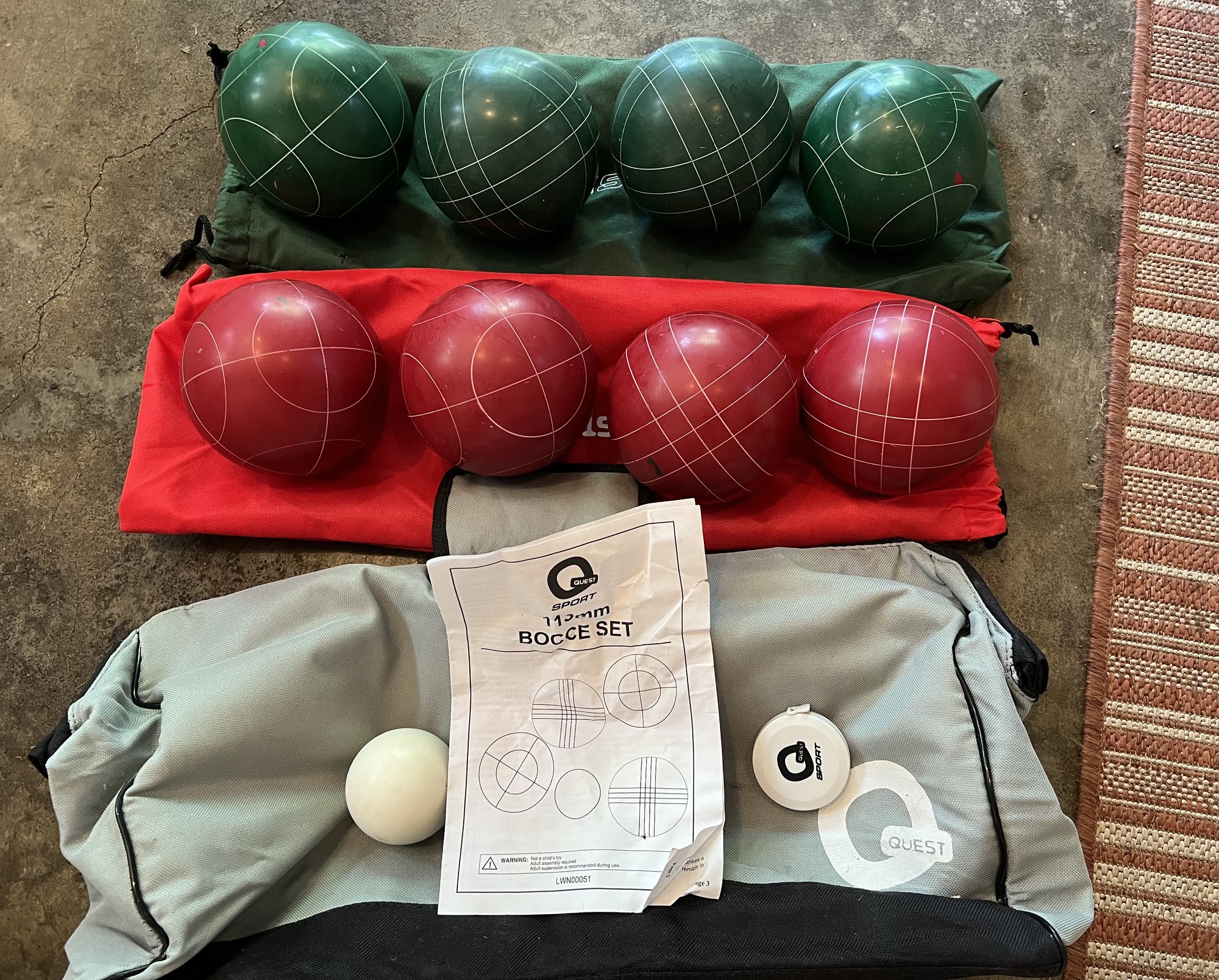 Bocce Set #13679 | Auctionninja.com