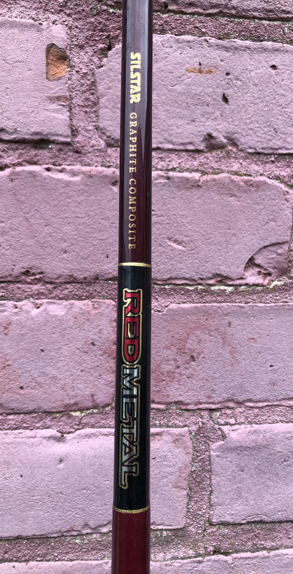 #9 - Silstar Red Metal Graphite Composite Rod #23174 | Auctionninja.com