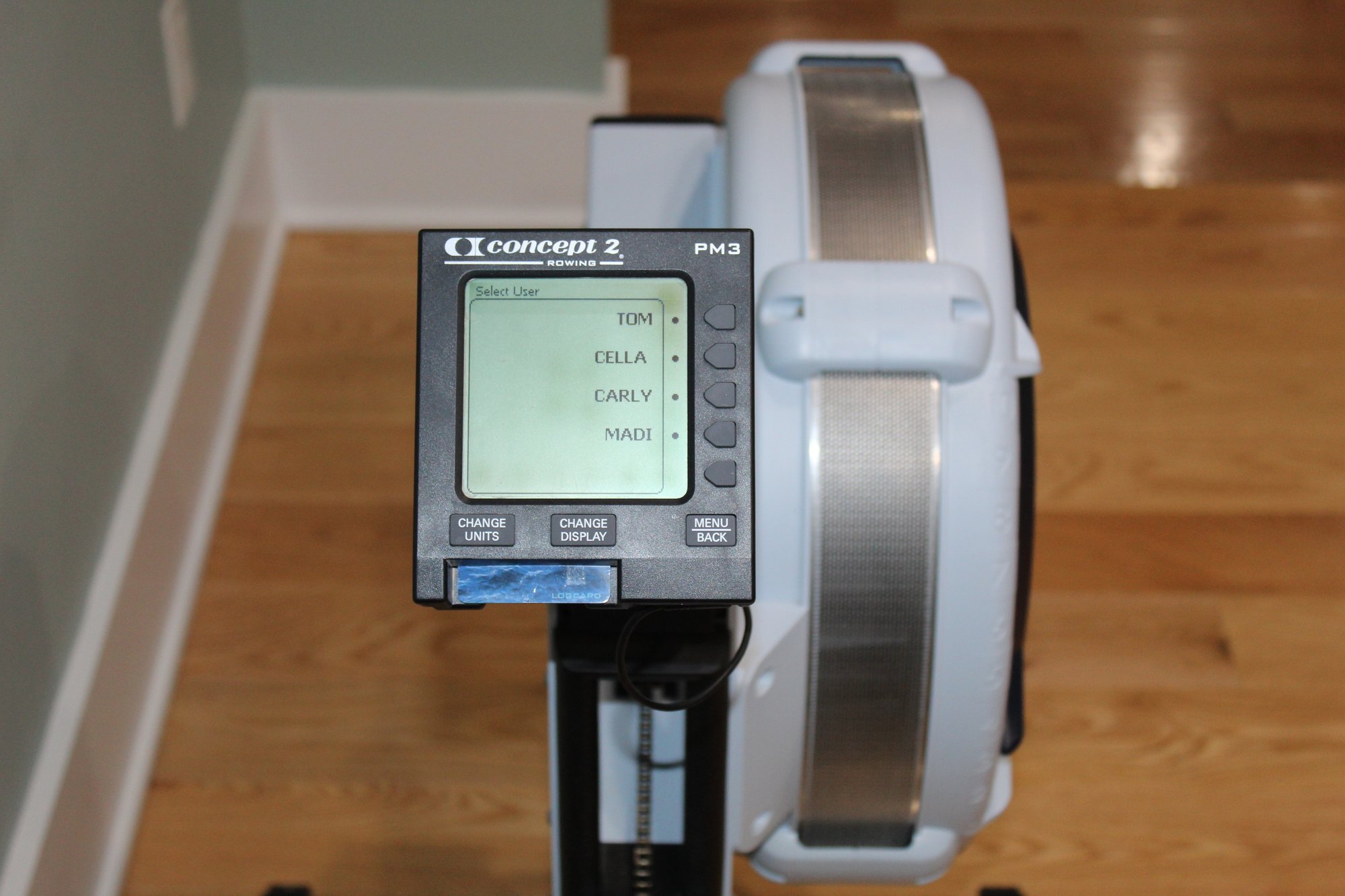 Concept 2 Rowing Machine PM3 #3606 | Auctionninja.com
